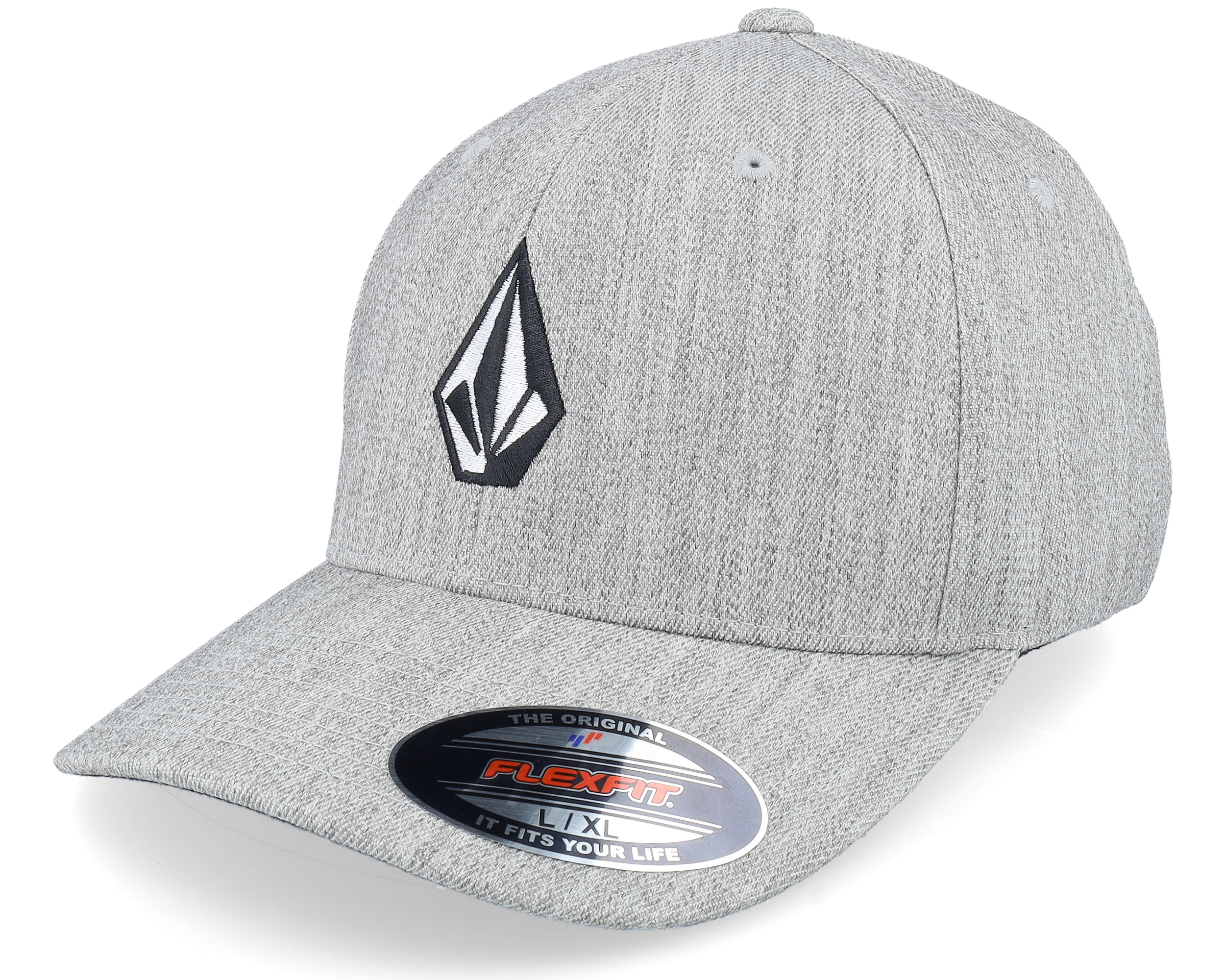 Full Stone Heather Grey Vintage Flexfit | Hatstoreworld.com