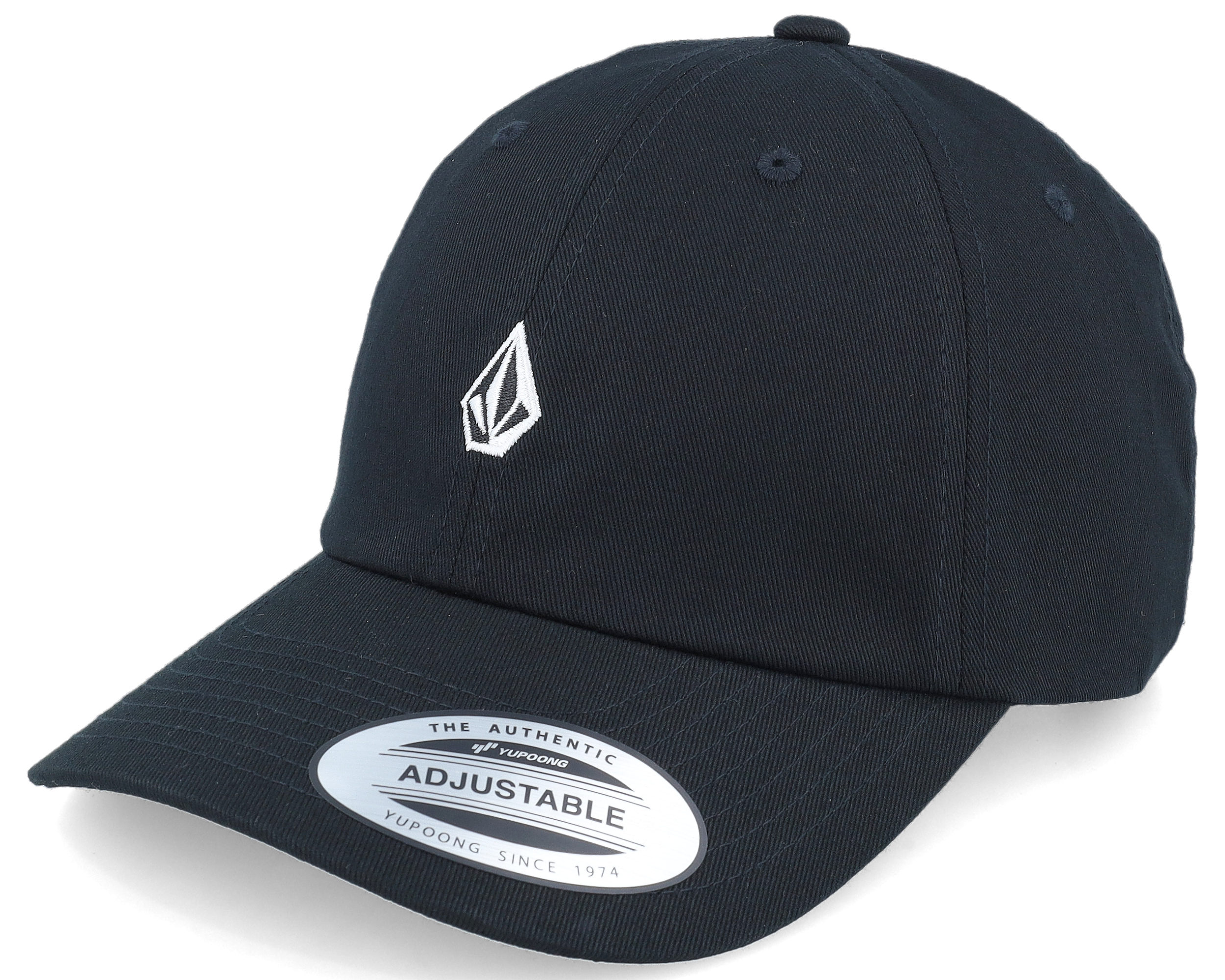 Full Stone Hat Black Dad Cap - Volcom | Hatstoreworld.com