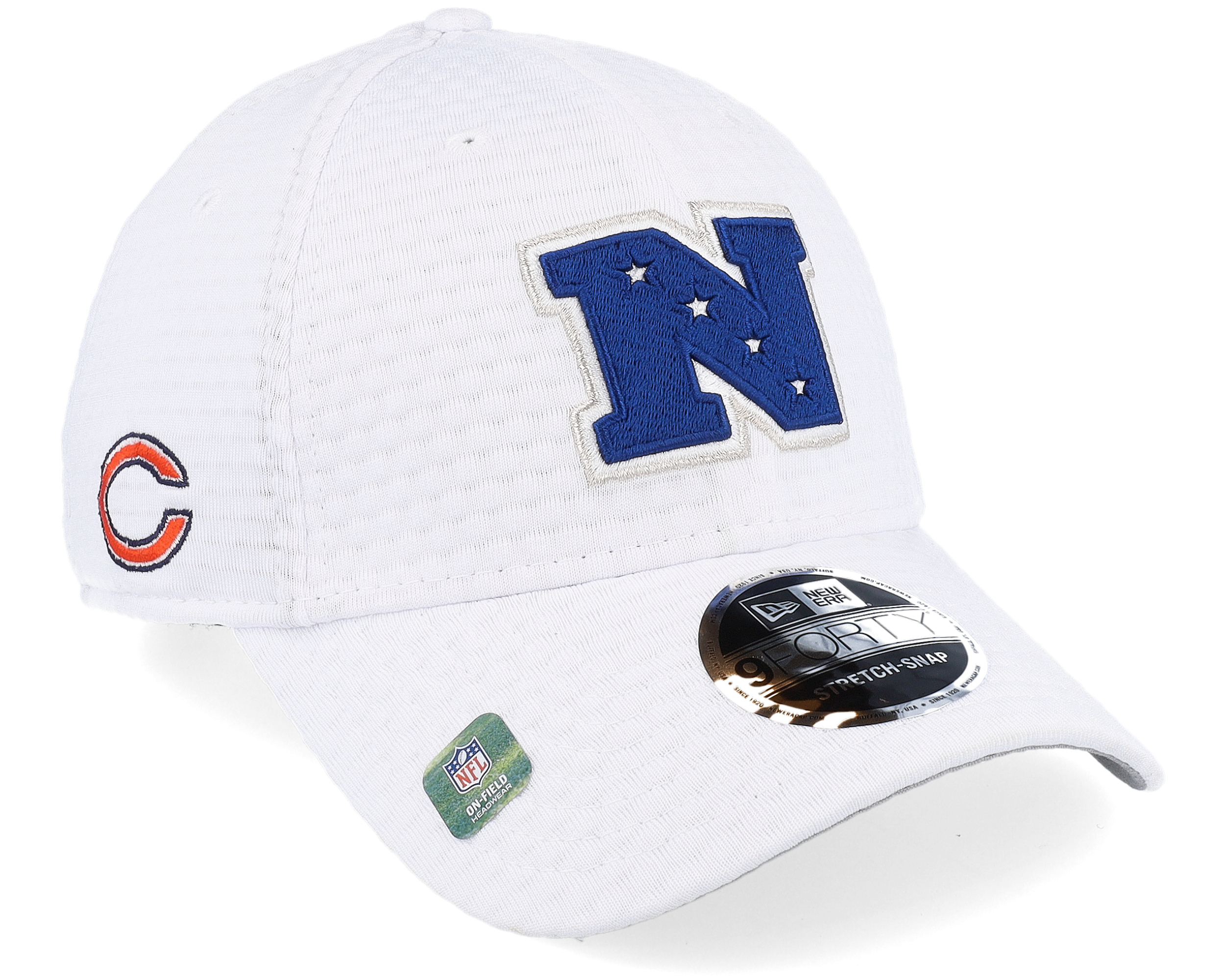 Chicago Bears NFL 22 Pro Bowl 9FORTY Stretch-Snap White Adjustable ...