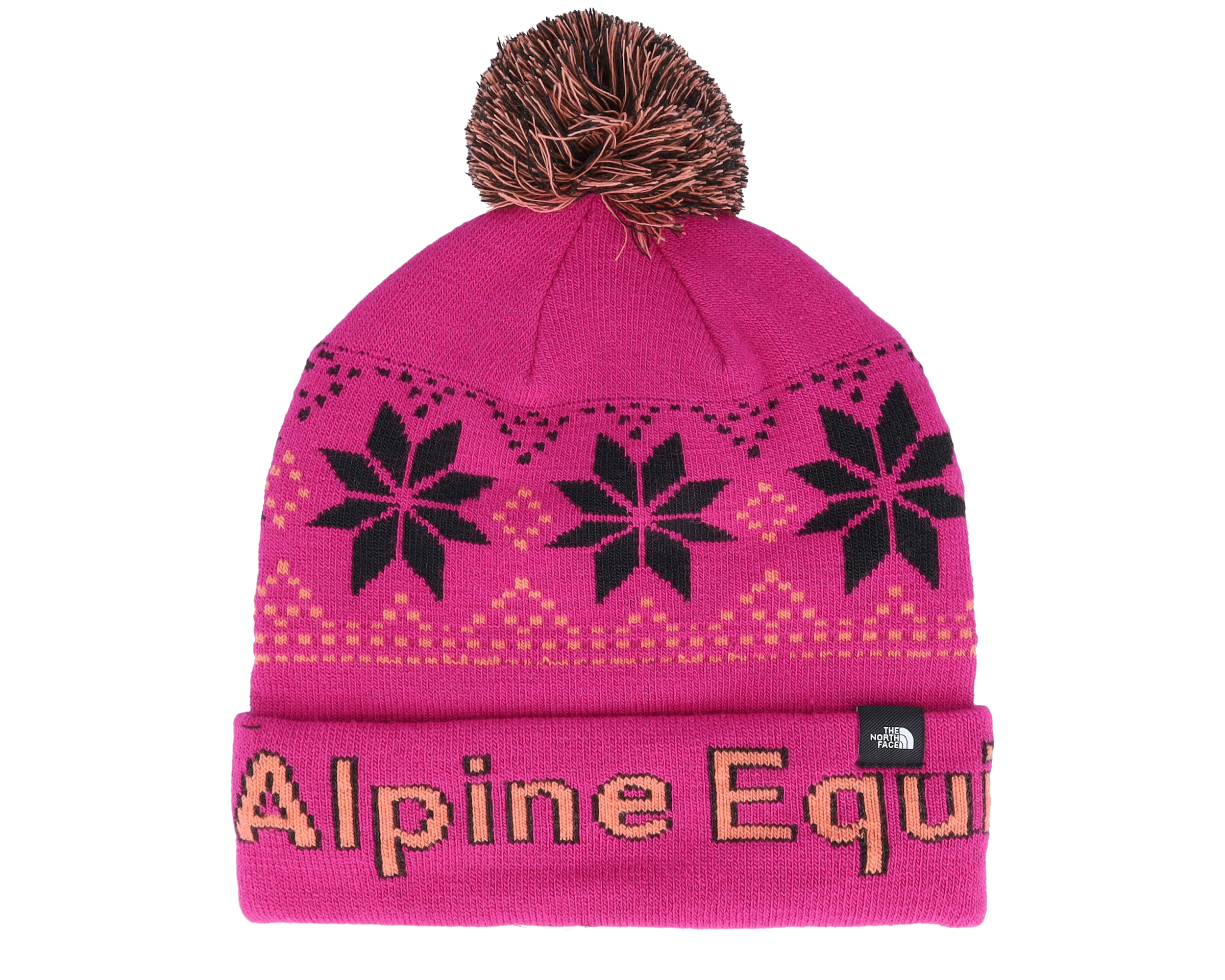 Kids Ski Tuke Pink Pom | Hatstoreworld.com