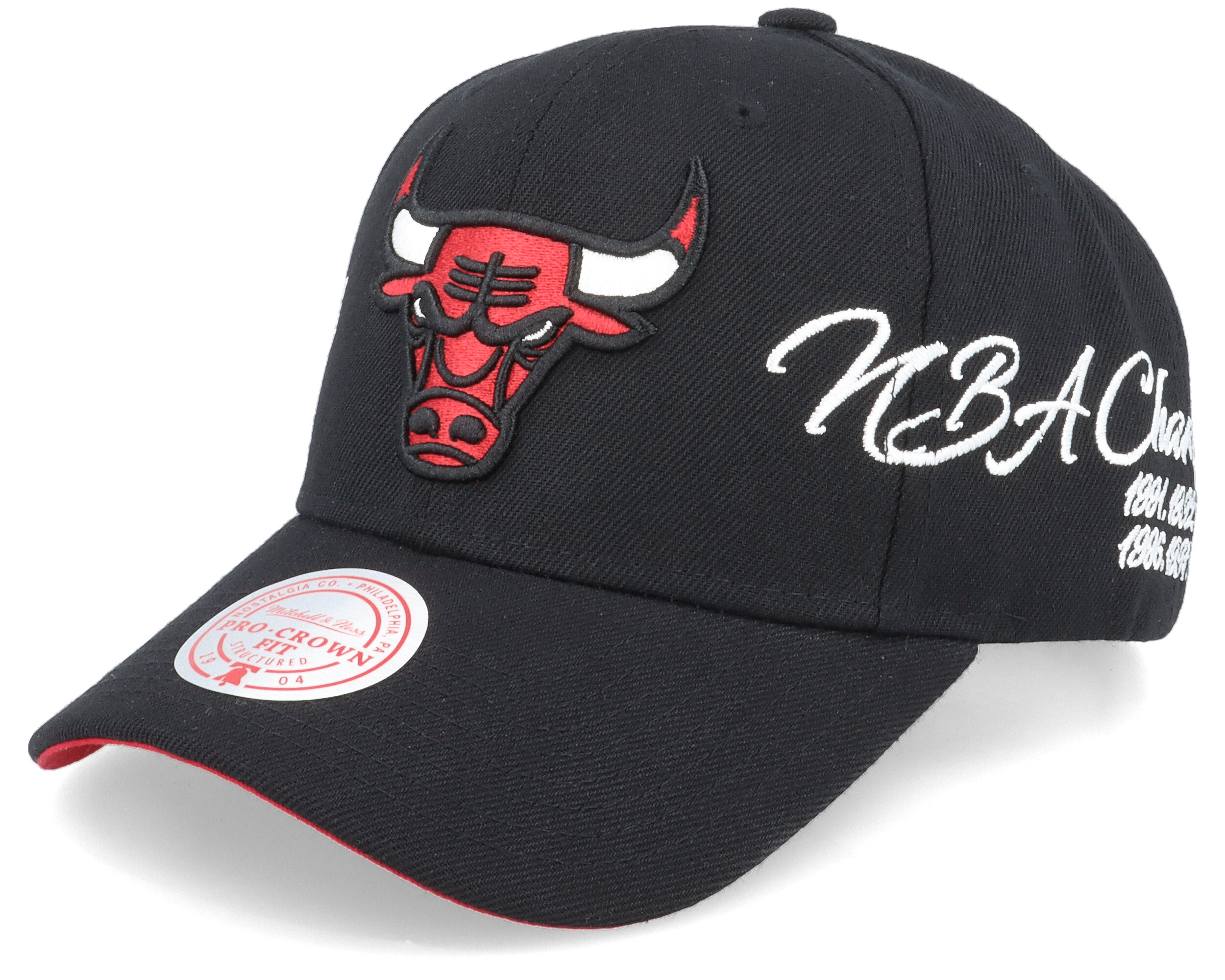 Chicago Bulls Champ Wrap Pro Black Adjustable - Mitchell & Ness ...
