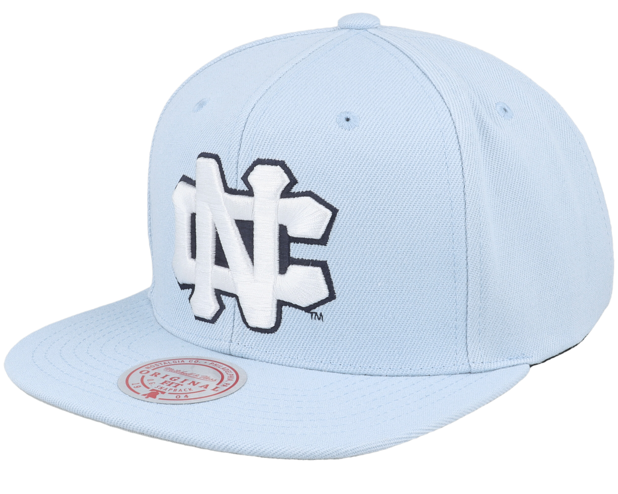 North Carolina Tar Heels Core Side Light Blue Snapback | Hatstoreworld.com