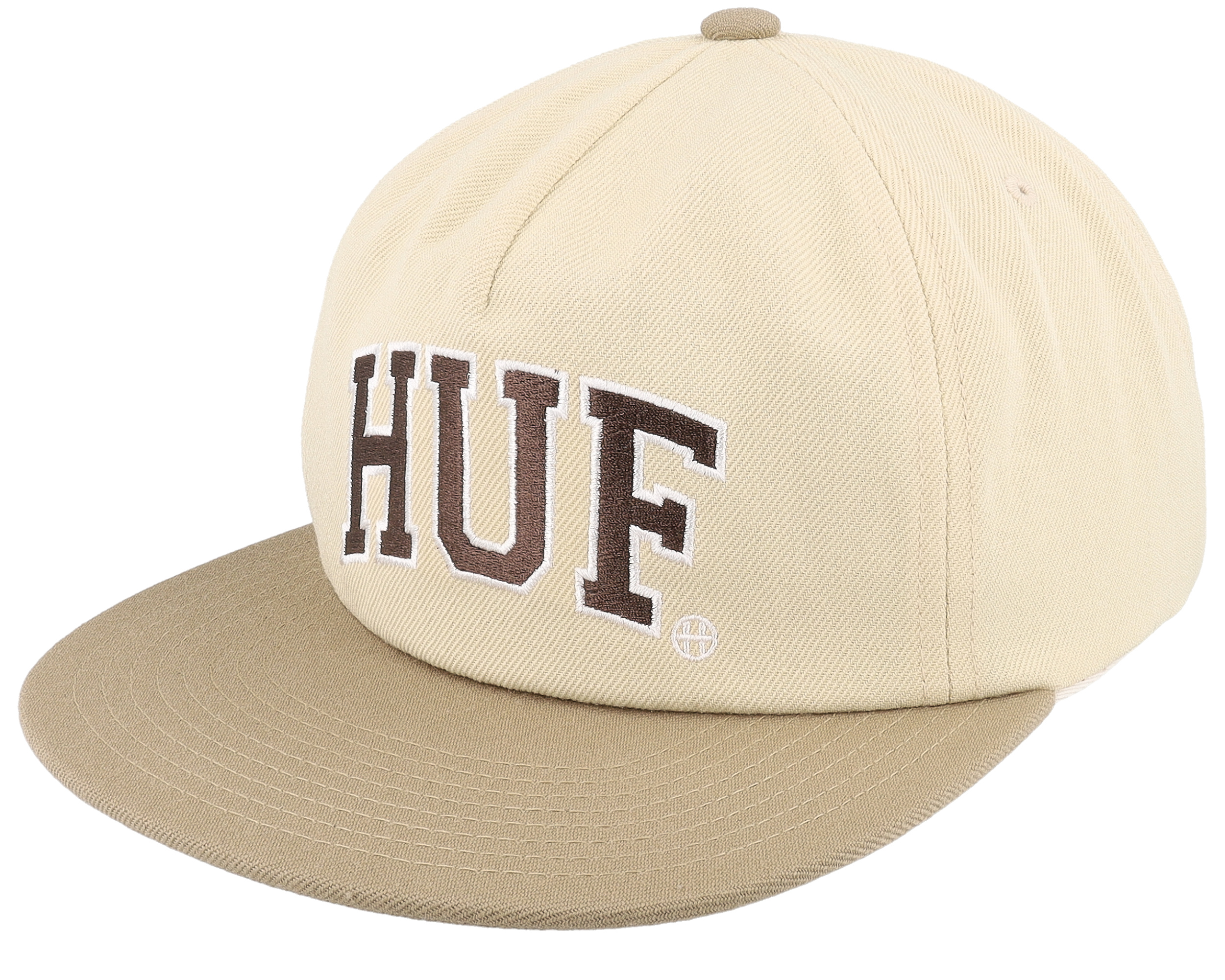 Arch Logo Cream Snapback | Hatstoreworld.com