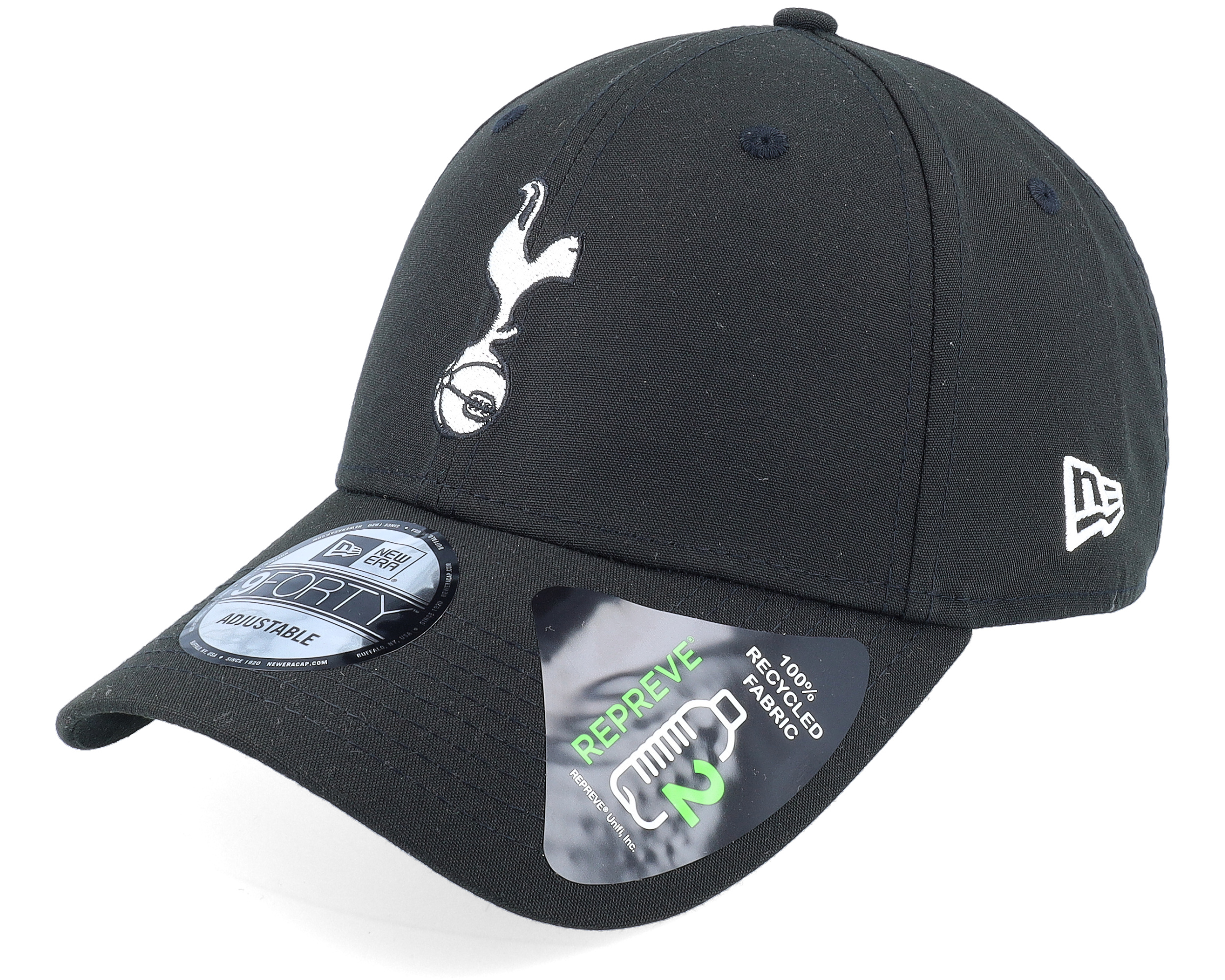 Tottenham Hotspur Repreve 9FORTY Black Adjustable - New Era ...