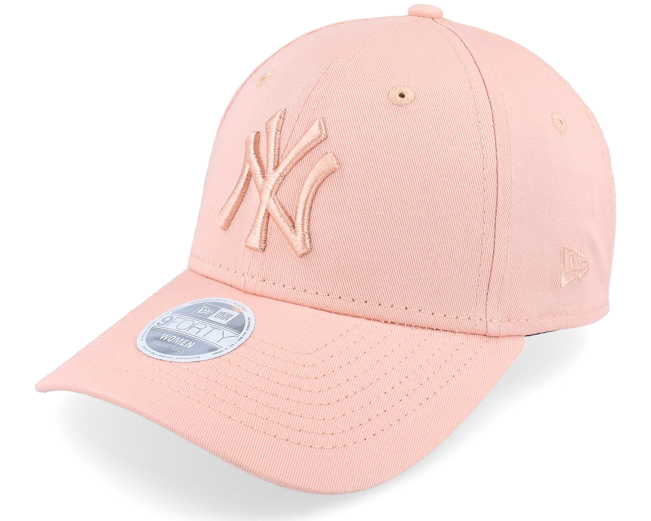 New York Yankees Womens League Essential 9FORTY Pink/Pink Adjustable ...