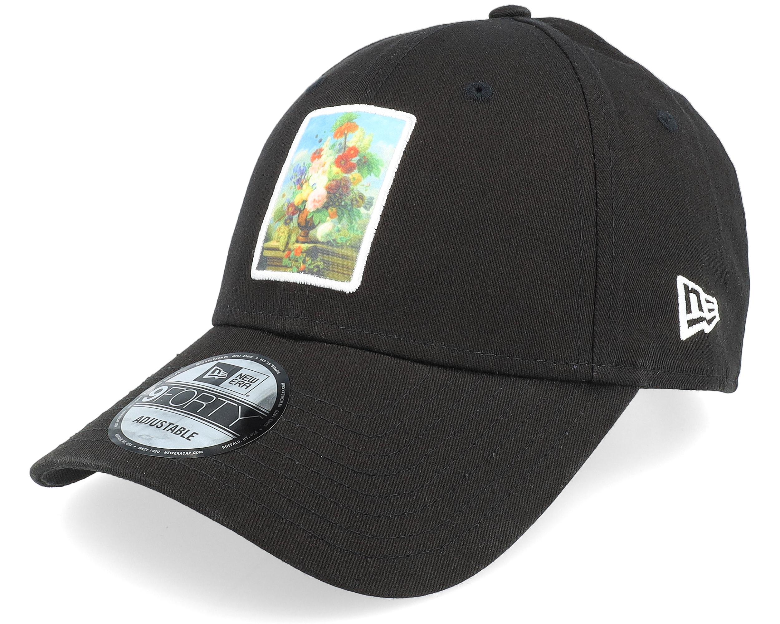 Le Louvre Patch 9FORTY Black Adjustable | Hatstoreworld.com
