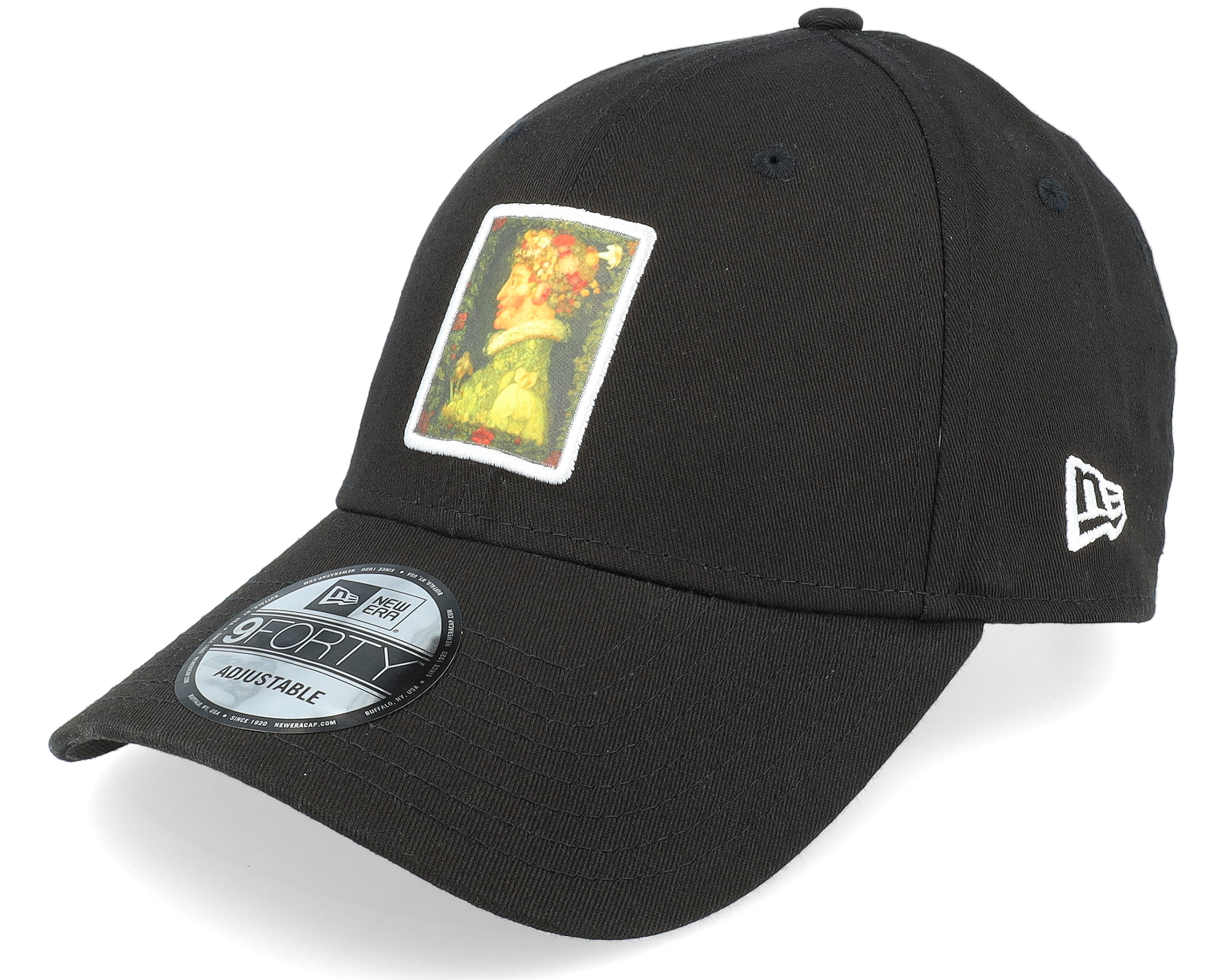 Le Louvre Patch 9FORTY Black Adjustable - New Era | Hatstoreworld.com