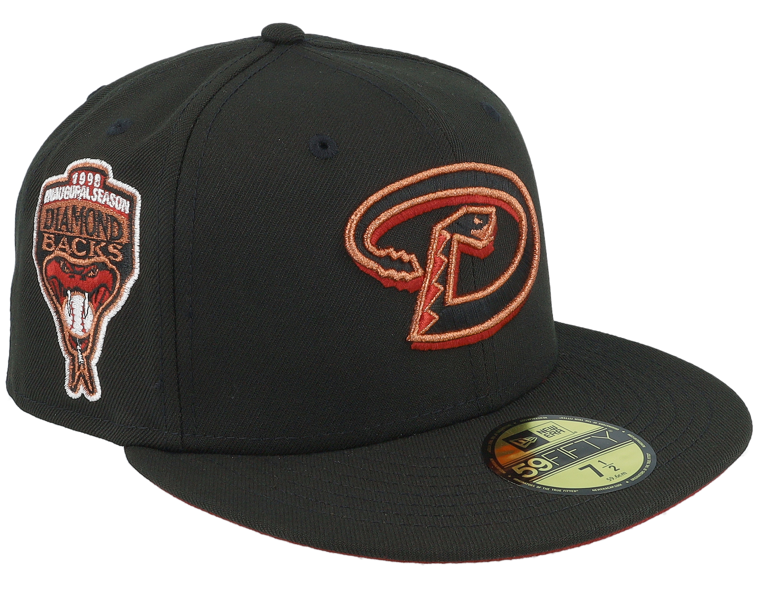 Arizona Diamondbacks 59FIFTY Volcano Rumble Black/Red Fitted - New Era ...