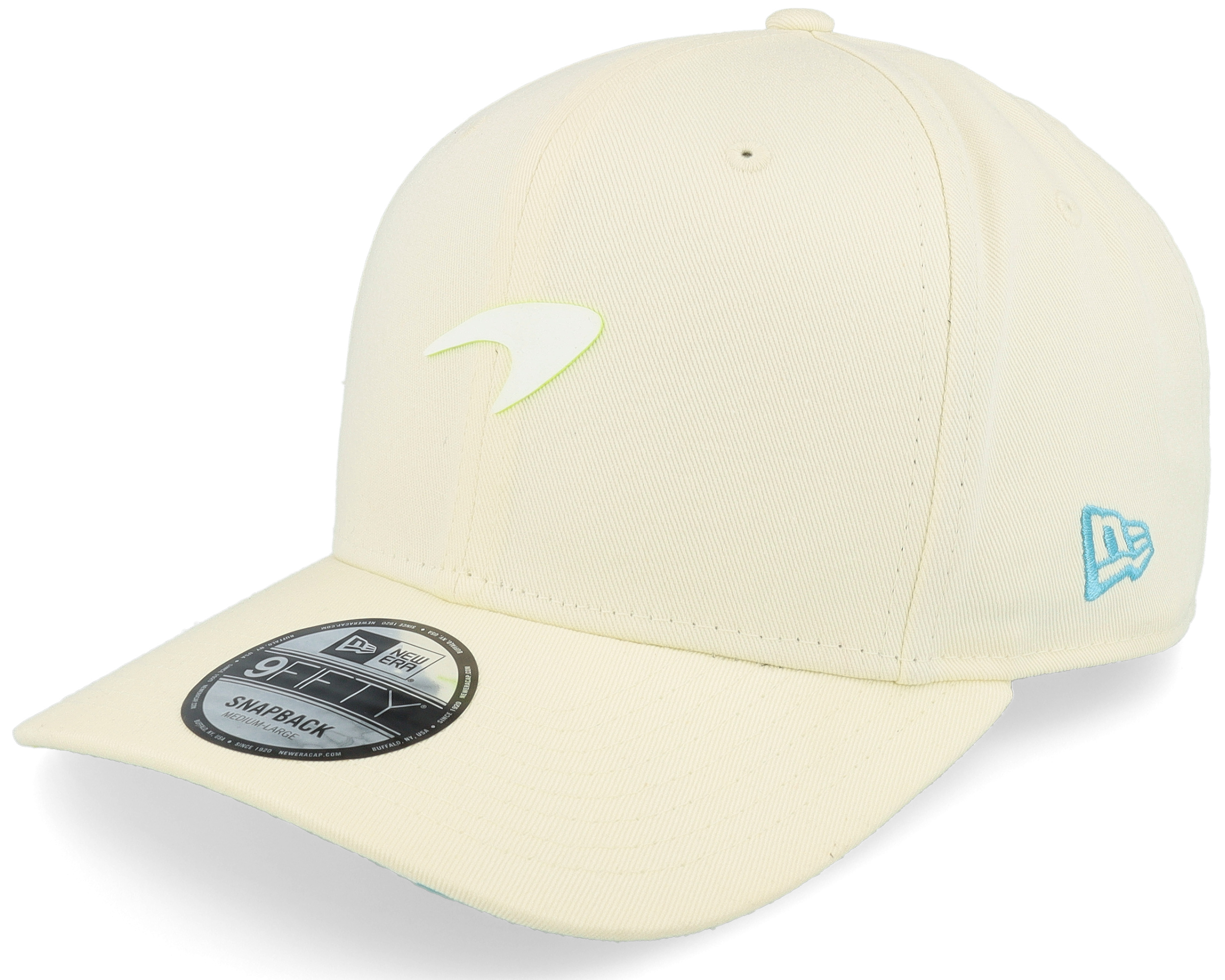 McLaren Fromula One 2022 Infil Logo 9FIFTY Off White Adjustable - New ...