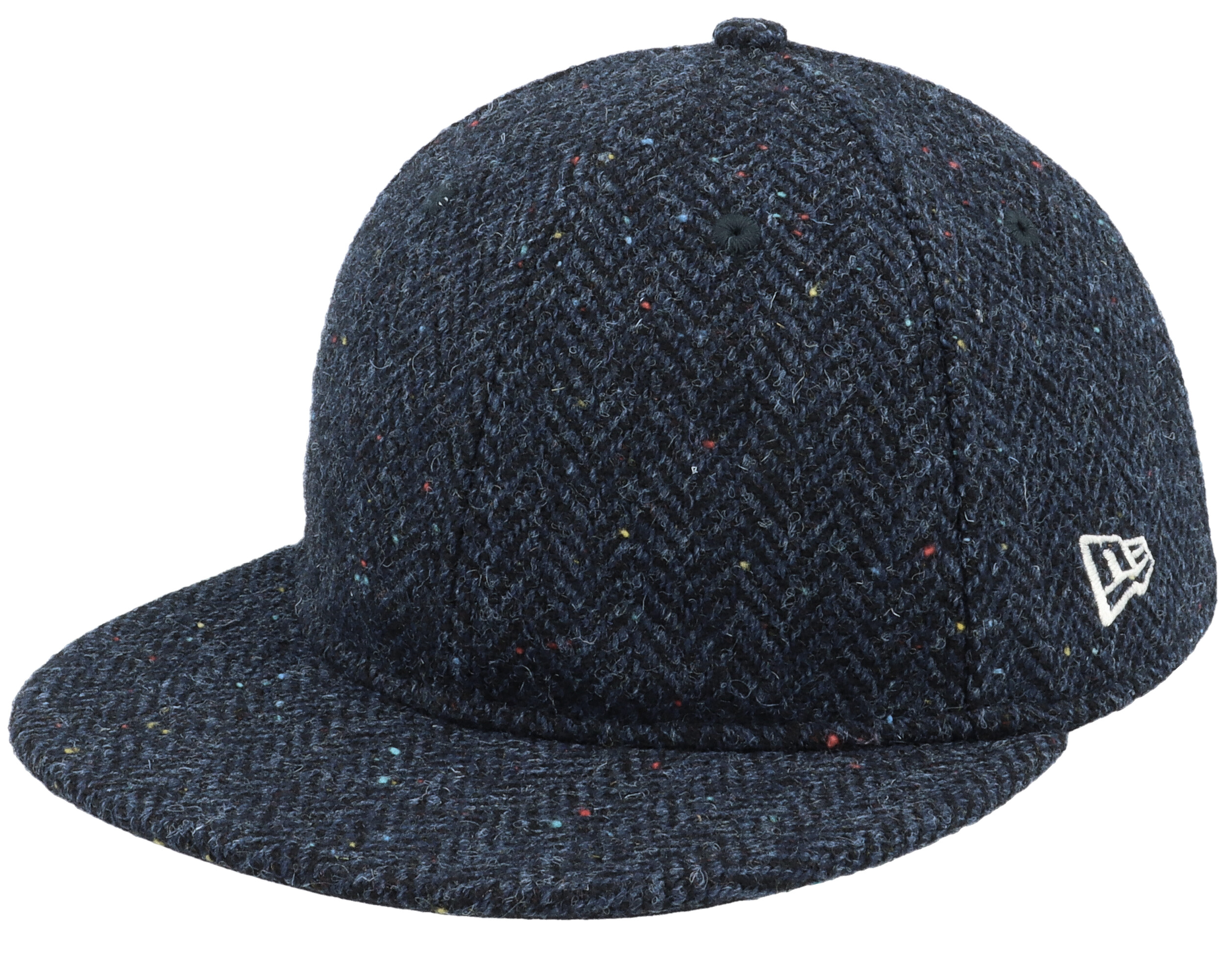 Tweed 9FIFTY Rc Navy Strapback - New Era cap | Hatstoreworld.com