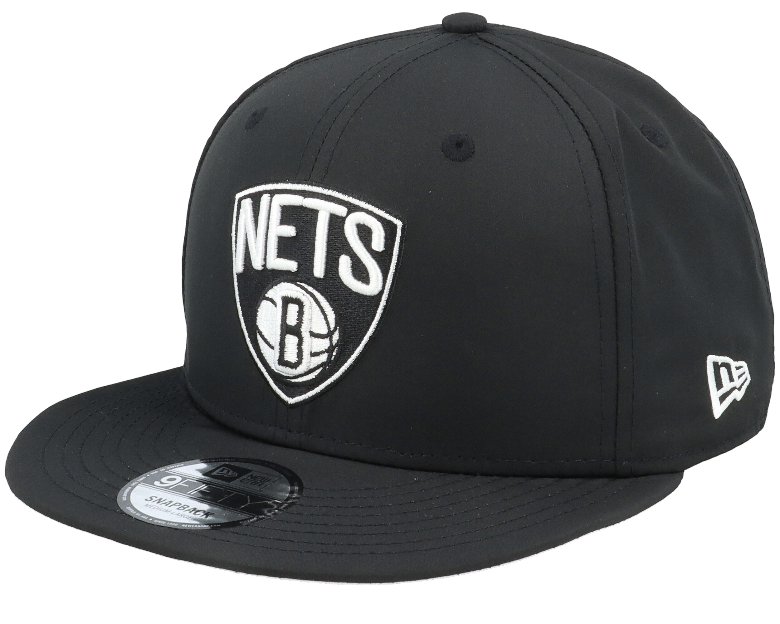 Brooklyn Nets Neon Pack 9FIFTY Black Snapback | Hatstoreworld.com