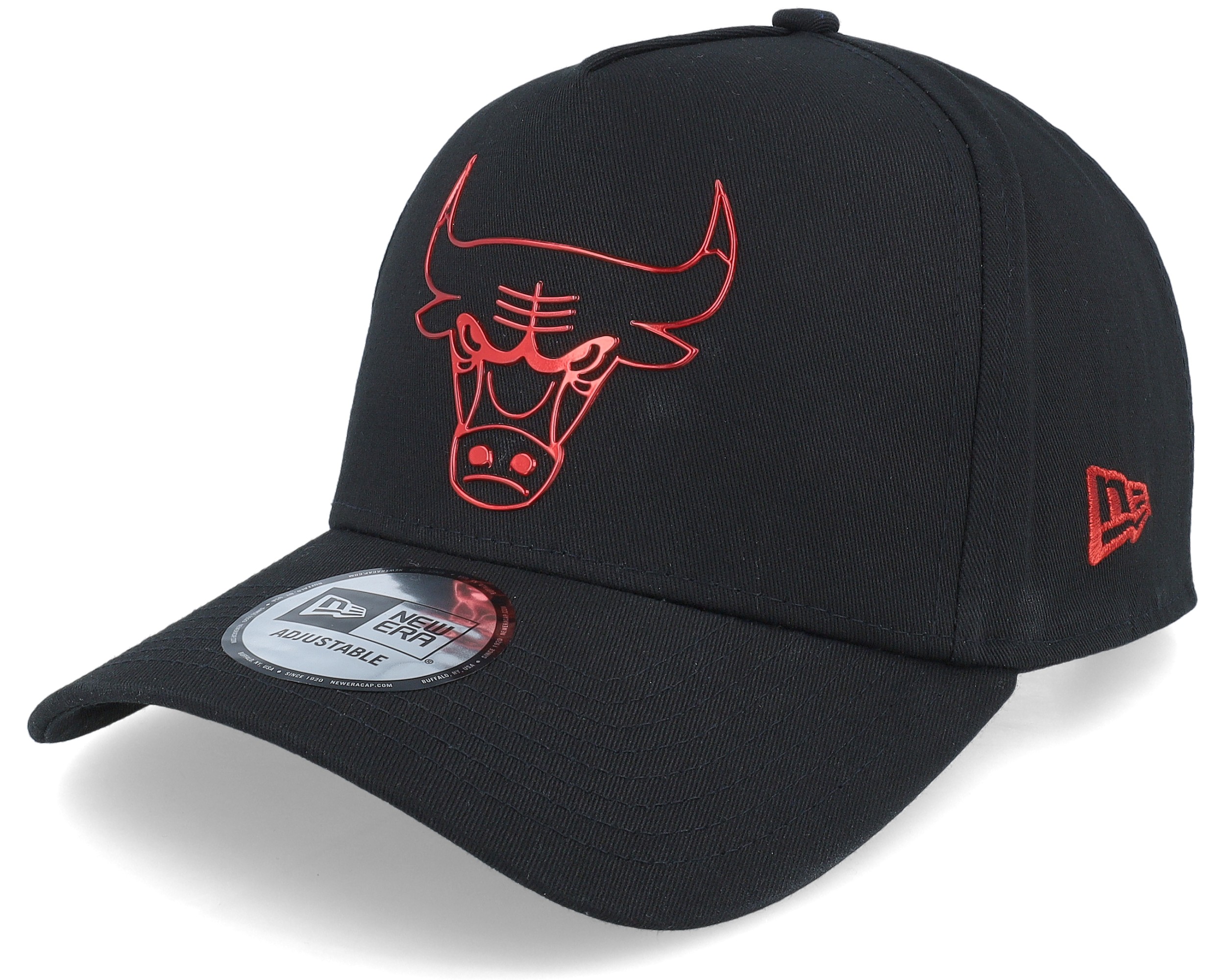 Chicago Bulls Foil Pack Black A-frame Adjustable - New Era ...
