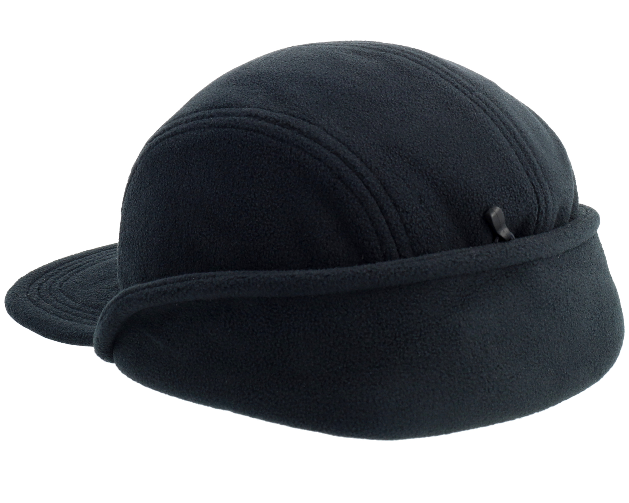 Howling Wind Fle Cap Black 5-Panel Earflap | Hatstore.ch