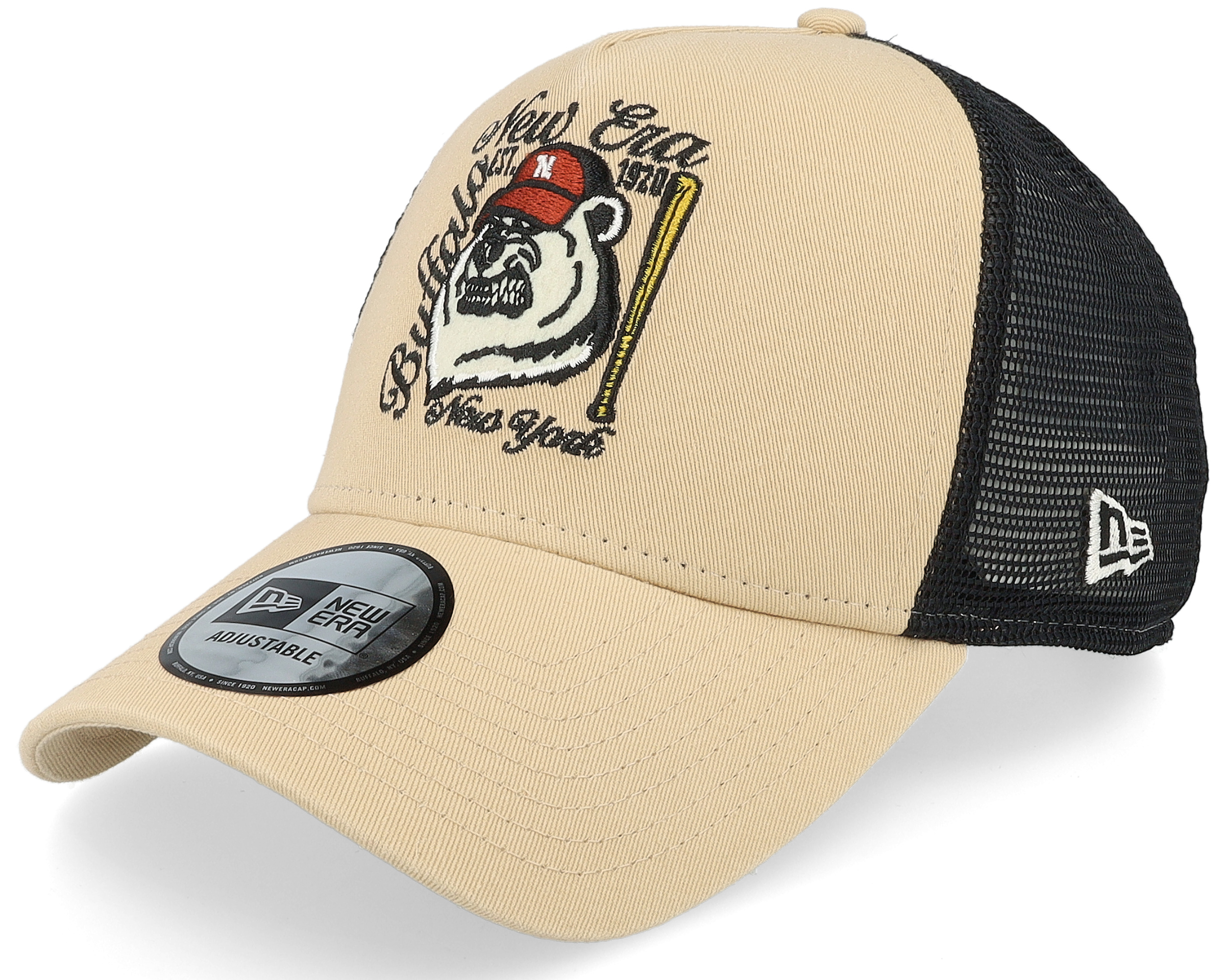 Heritage Beige/Black Trucker | Hatstoreworld.com