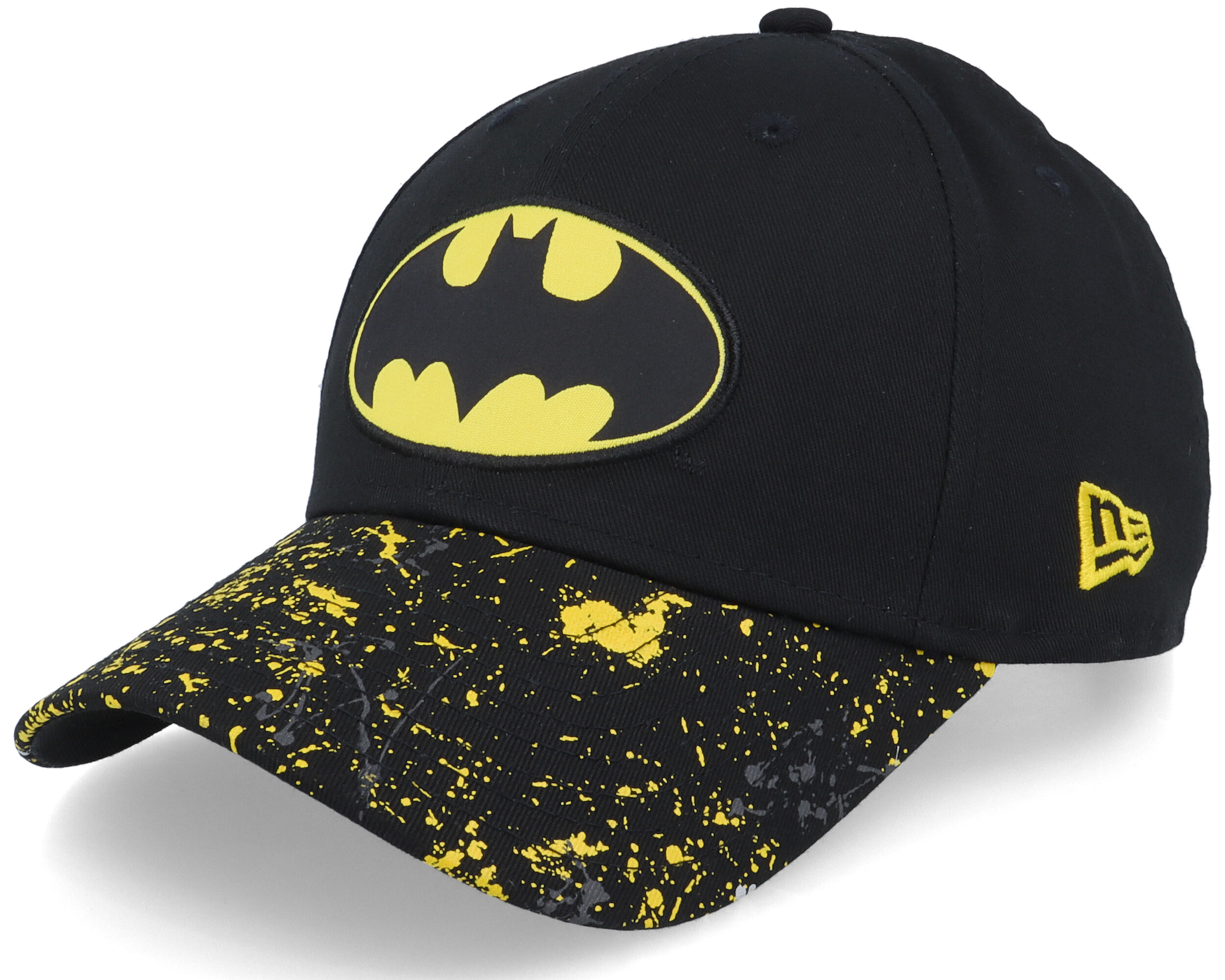 Kids DC Batman Paint Splat 9FORTY Black Adjustable - New Era ...