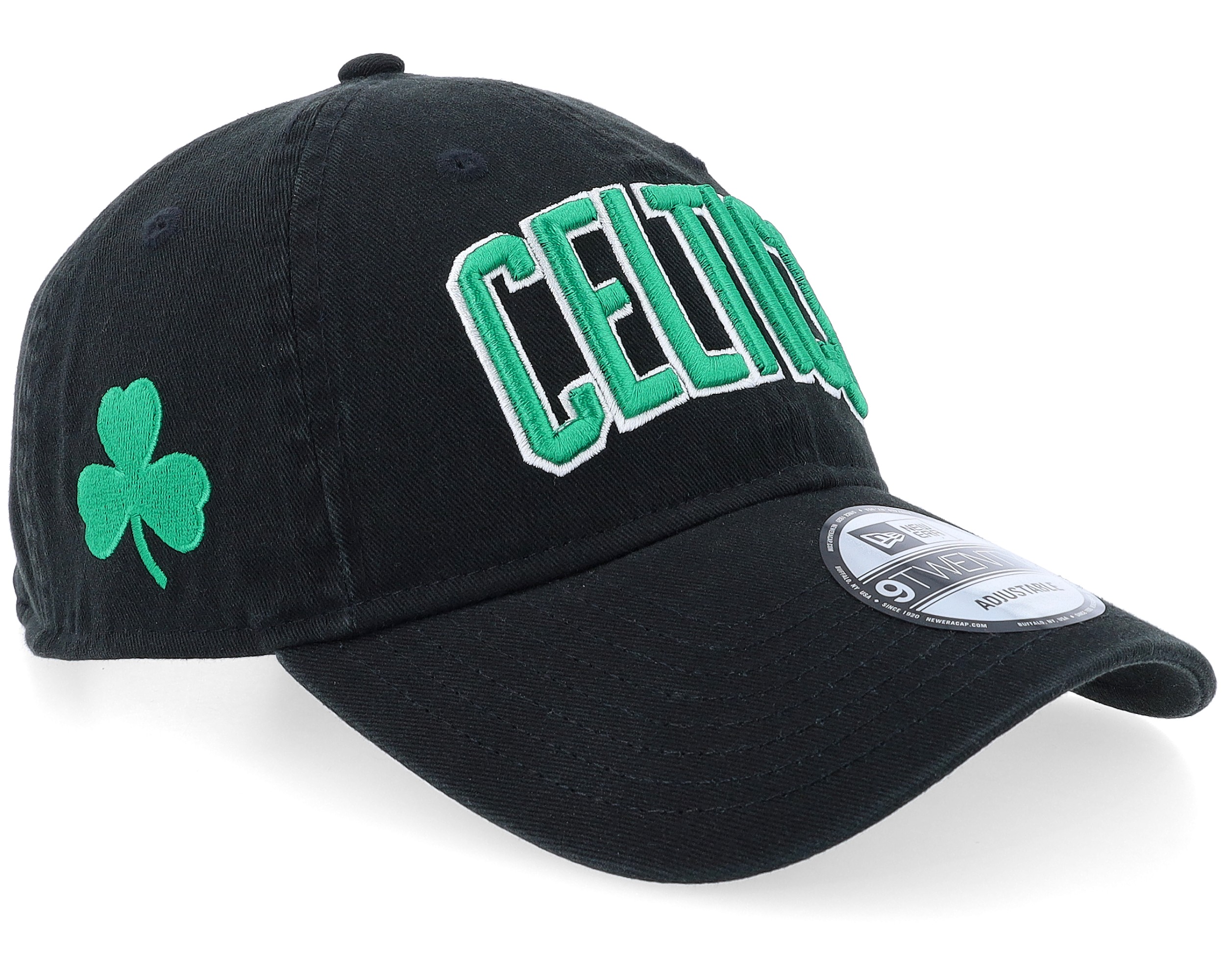 Boston Celtics 9TWENTY NBA Statement 920 Black Adjustable ...