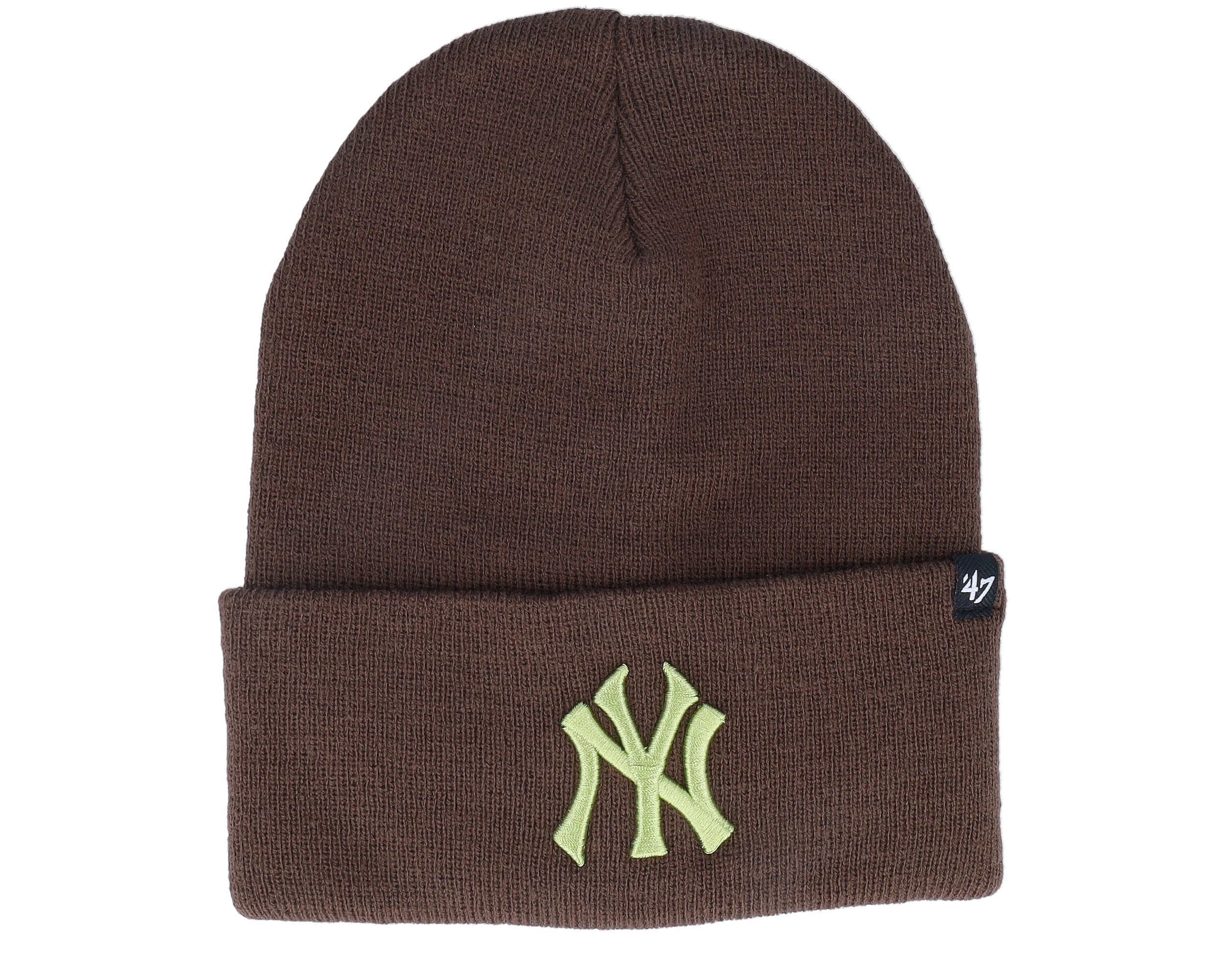New York Yankees MLB Haymaker 47 Knit Brown Cuff | Hatstoreworld.com