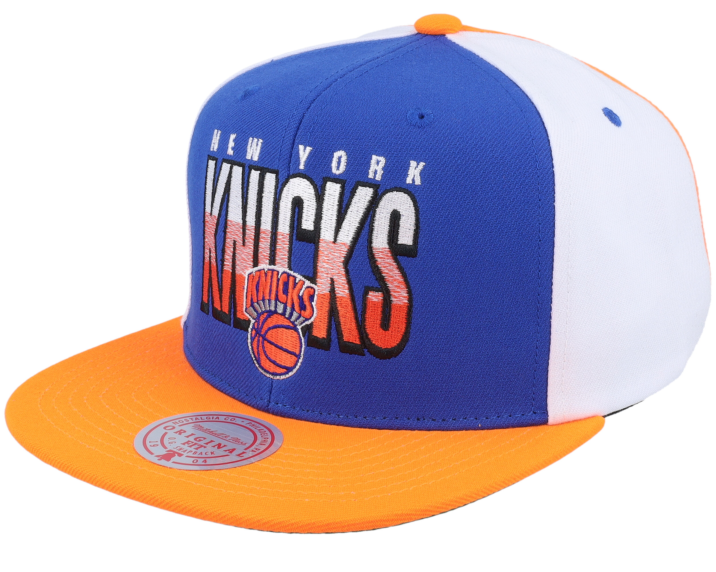 New York Knicks Billboard 2 Hwc Blue/Orange Snapback - Mitchell & Ness ...