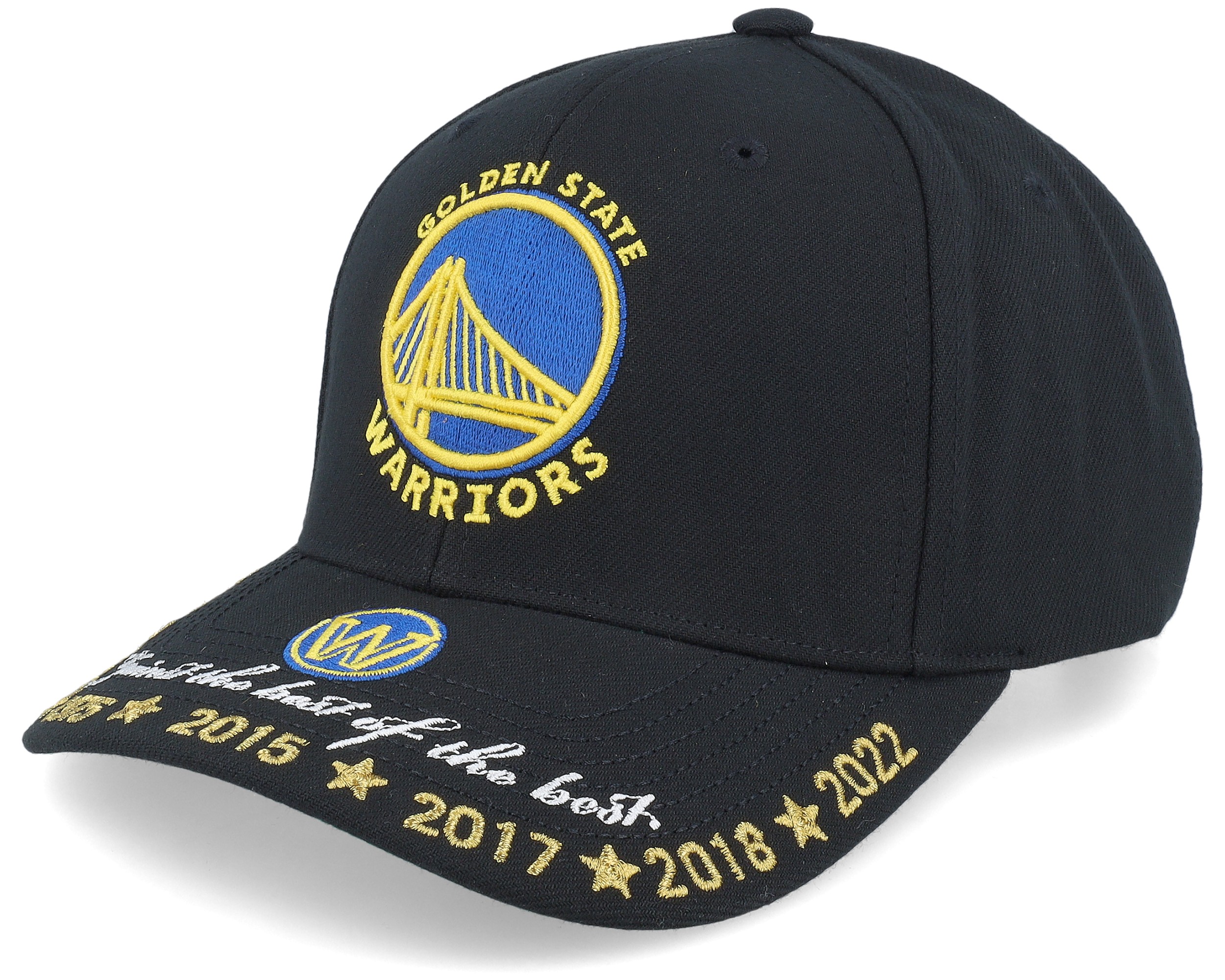 Golden State Warriors Against The Best Pro Black Adjustable - Mitchell ...