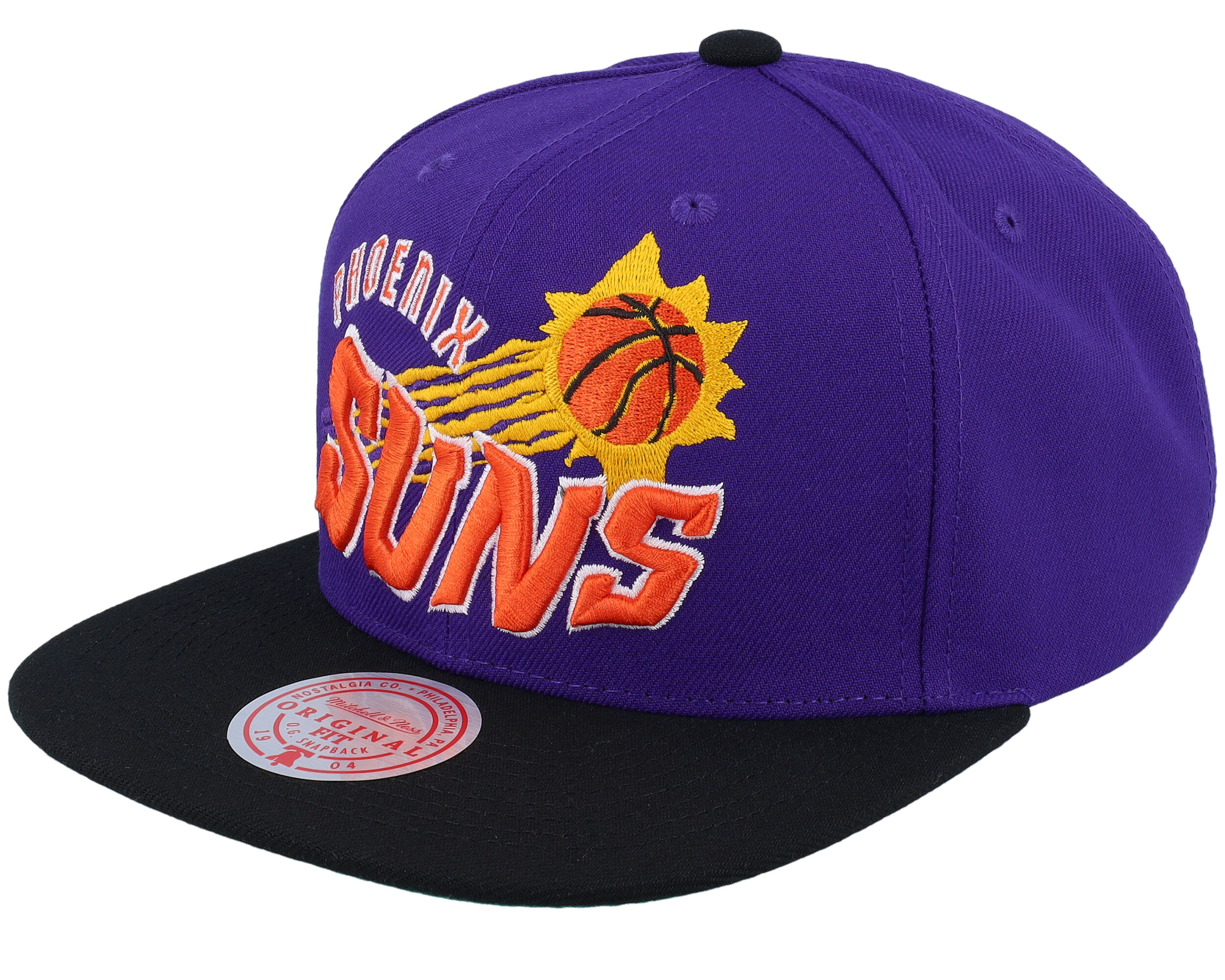 Phoenix Suns Crooked Path Purple/Black Snapback | Hatstoreworld.com
