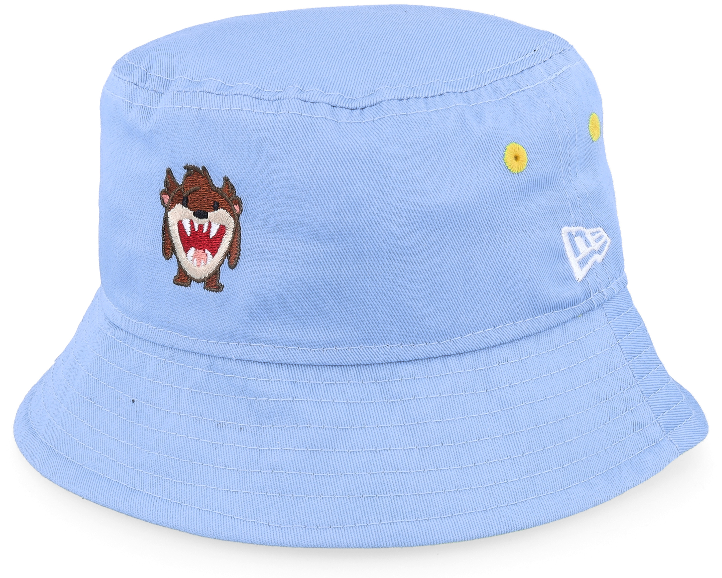 Kids Looney Tunes Toddler Taz Sky/Yellow Bucket | Hatstoreworld.com