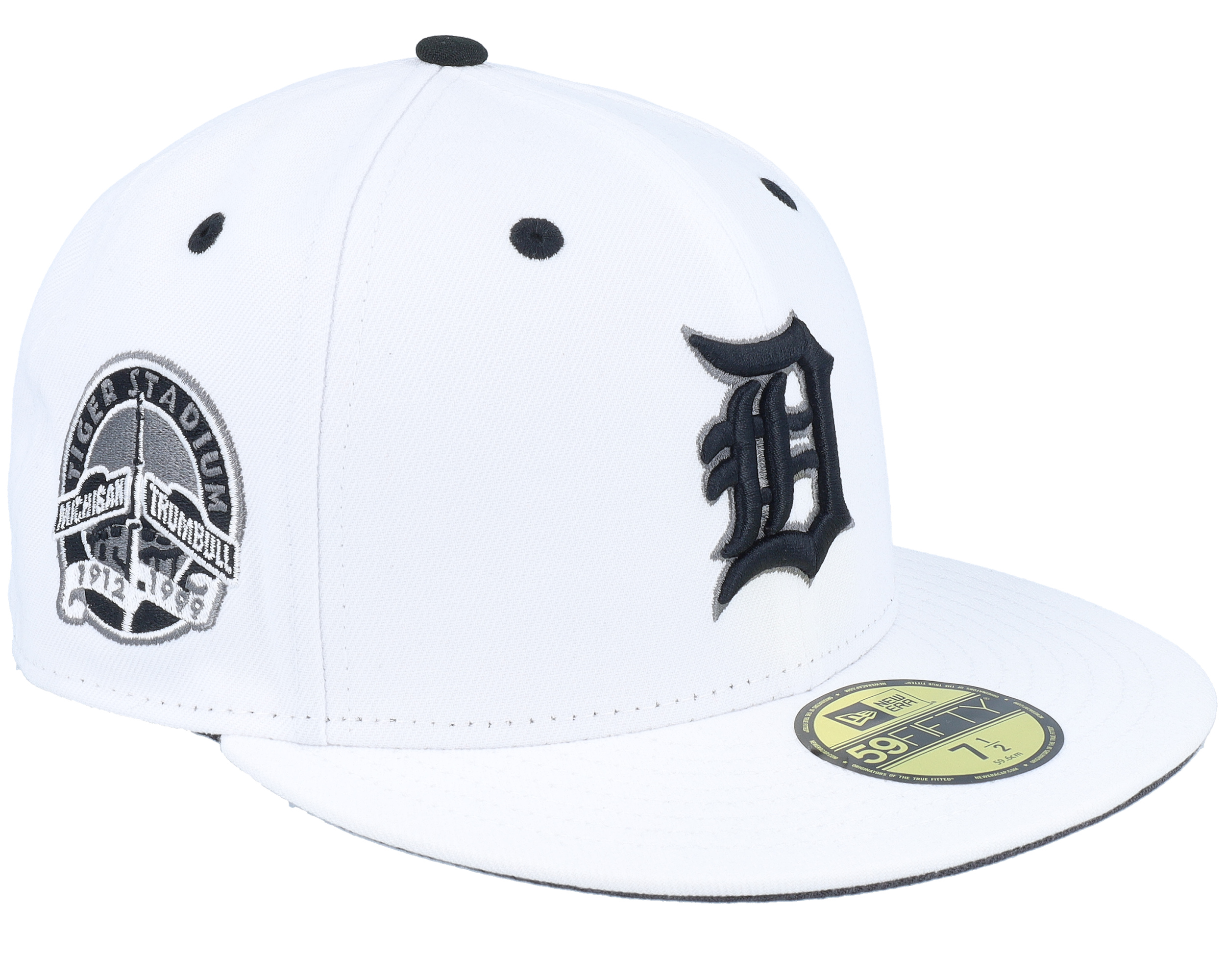 Detroit Tigers Cookies & Milk 59FIFTY White/Black Fitted ...