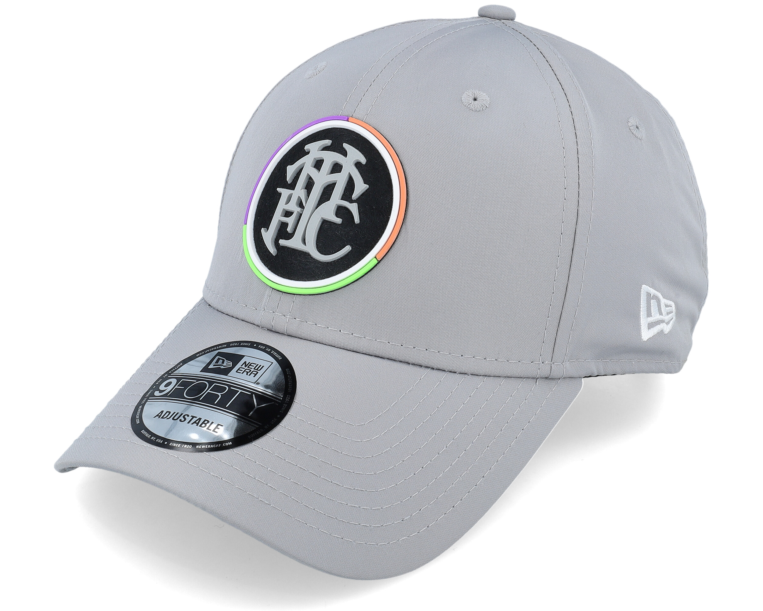 Tottenham Hotspur Rubber Flock 9FORTY Gray Adjustable | Hatstoreworld.com