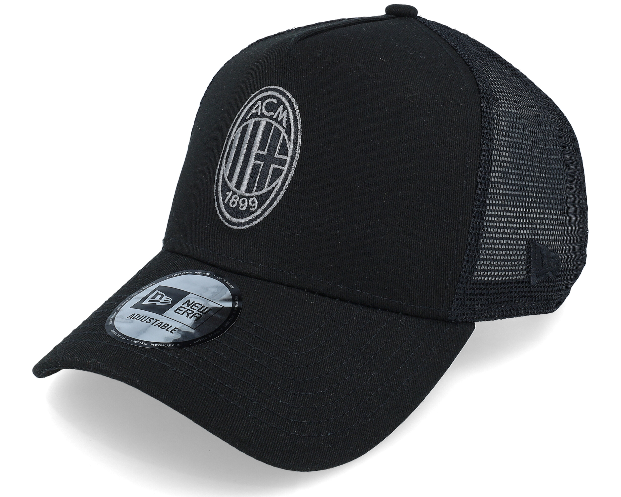 AC Milan Core Black A-Frame Trucker | Hatstoreworld.com