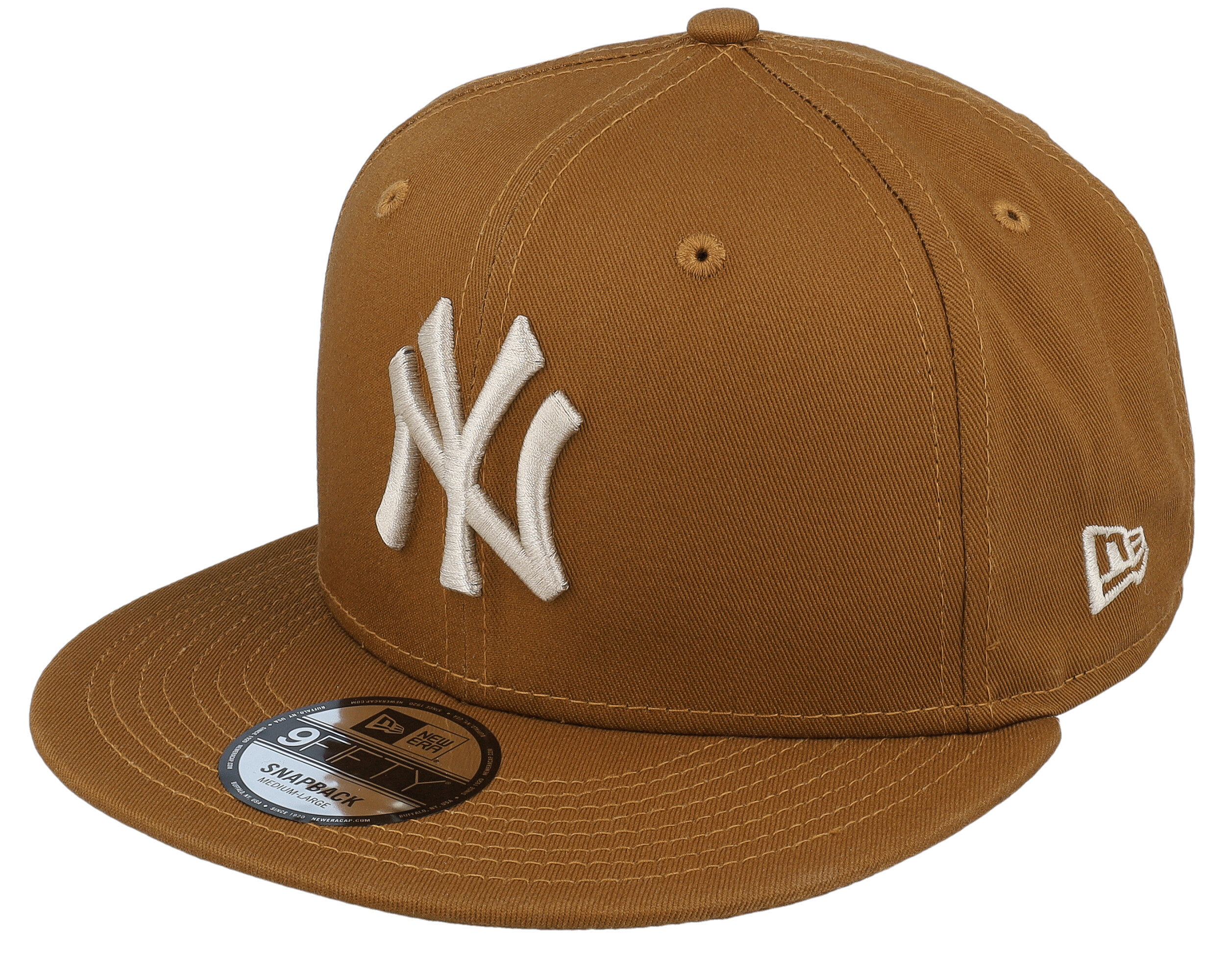 New York Yankees League Essential 9FIFTY Brown Snapback | Hatstoreworld.com