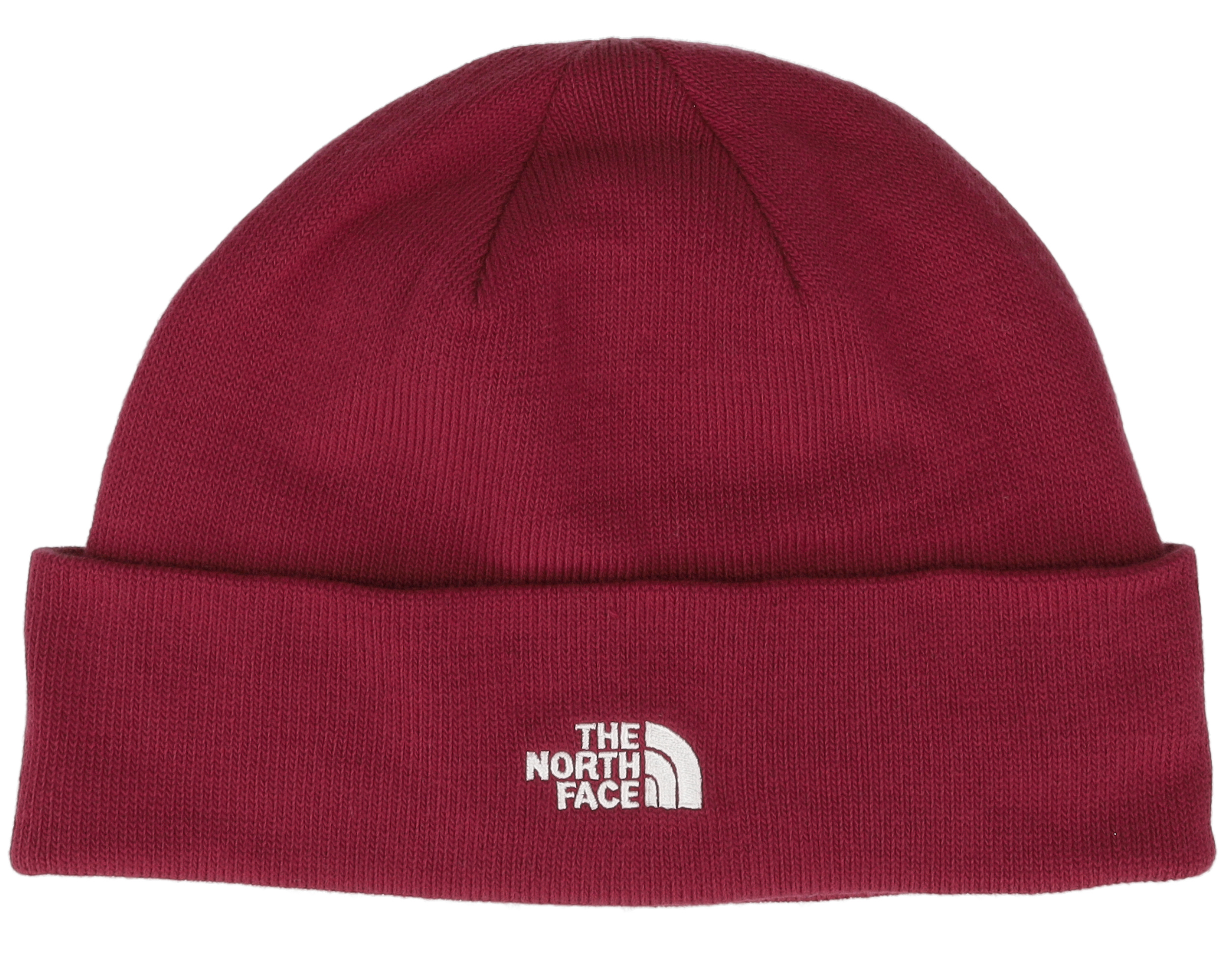 Norm Shallow Beanie Red Cuff | Hatstoreworld.com