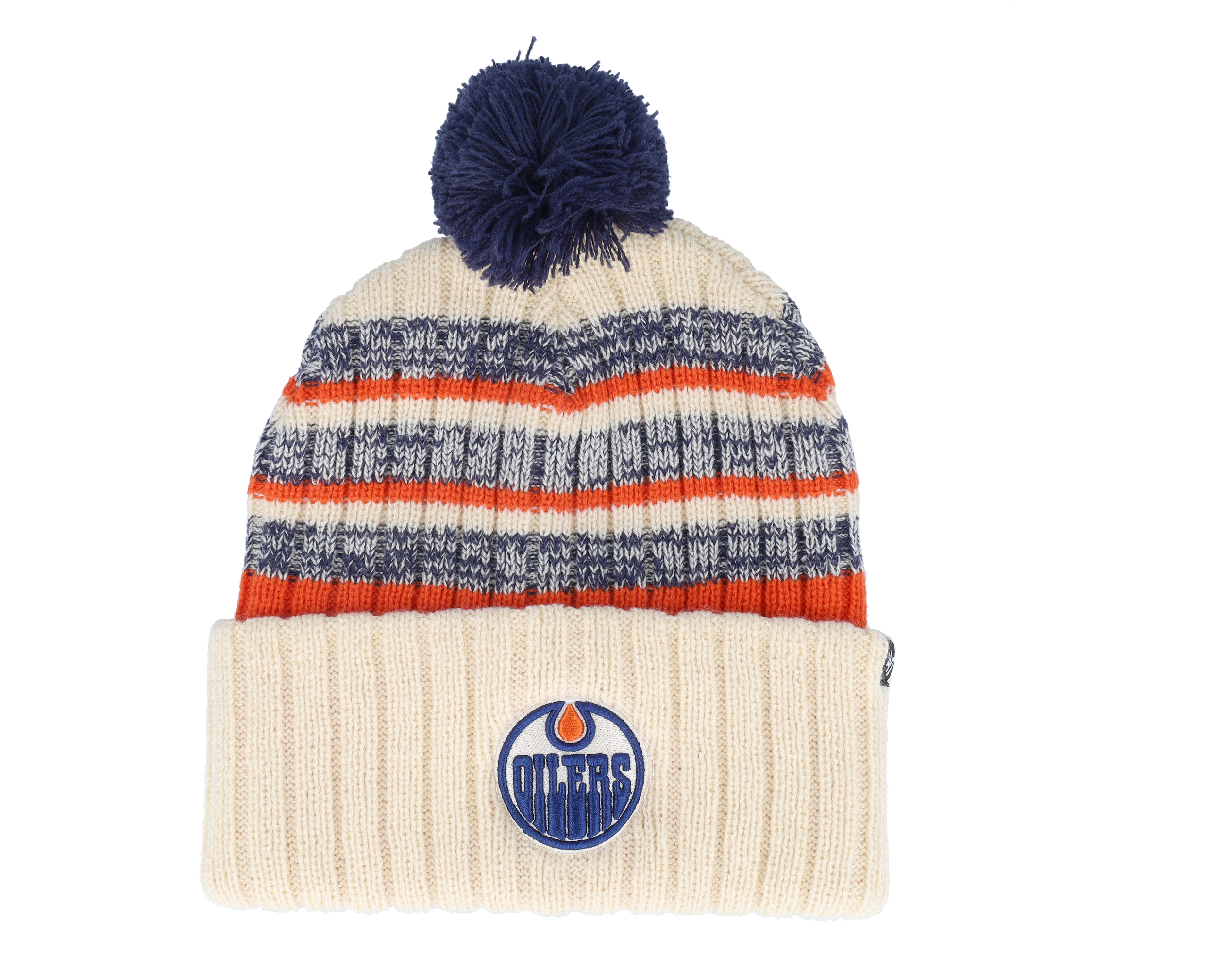 Edmonton Oilers NHL Tavern 47 Knit Eoi Natural Cuff - 47 Brand ...