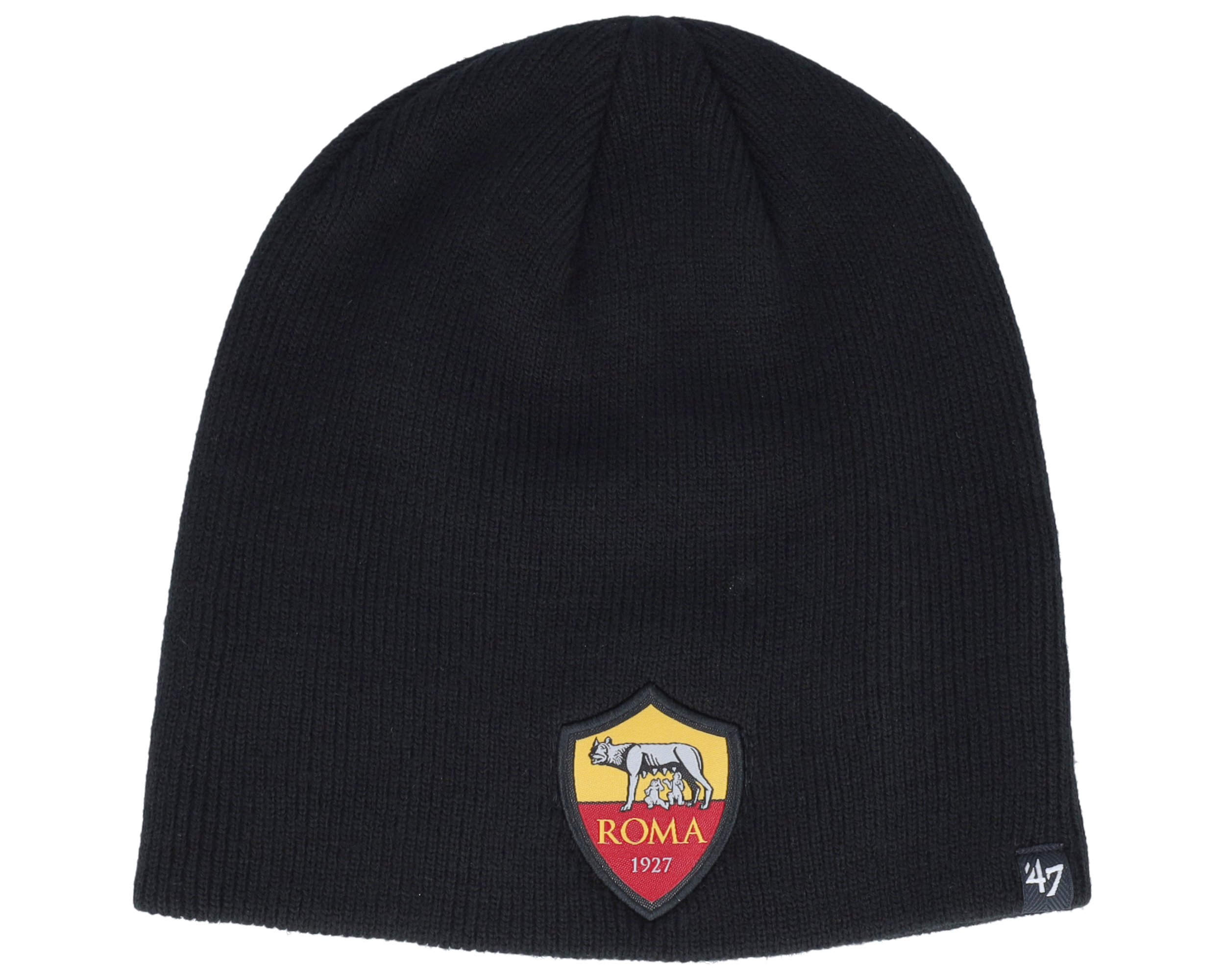 AS Roma Itfl Black Beanie | Hatstoreworld.com