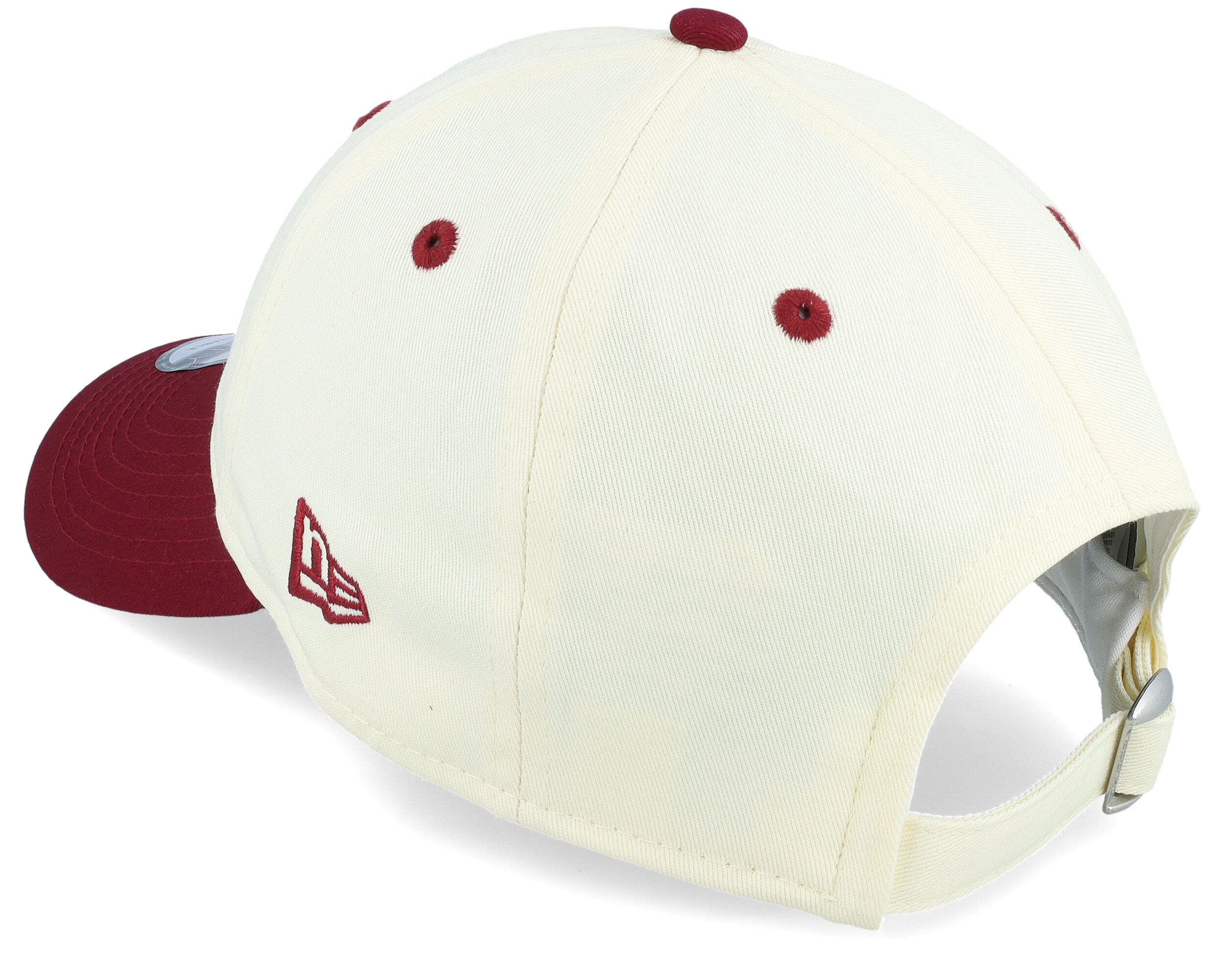 Contrast 9TWENTY White/Cardinal Dad Cap | Hatstoreworld.com