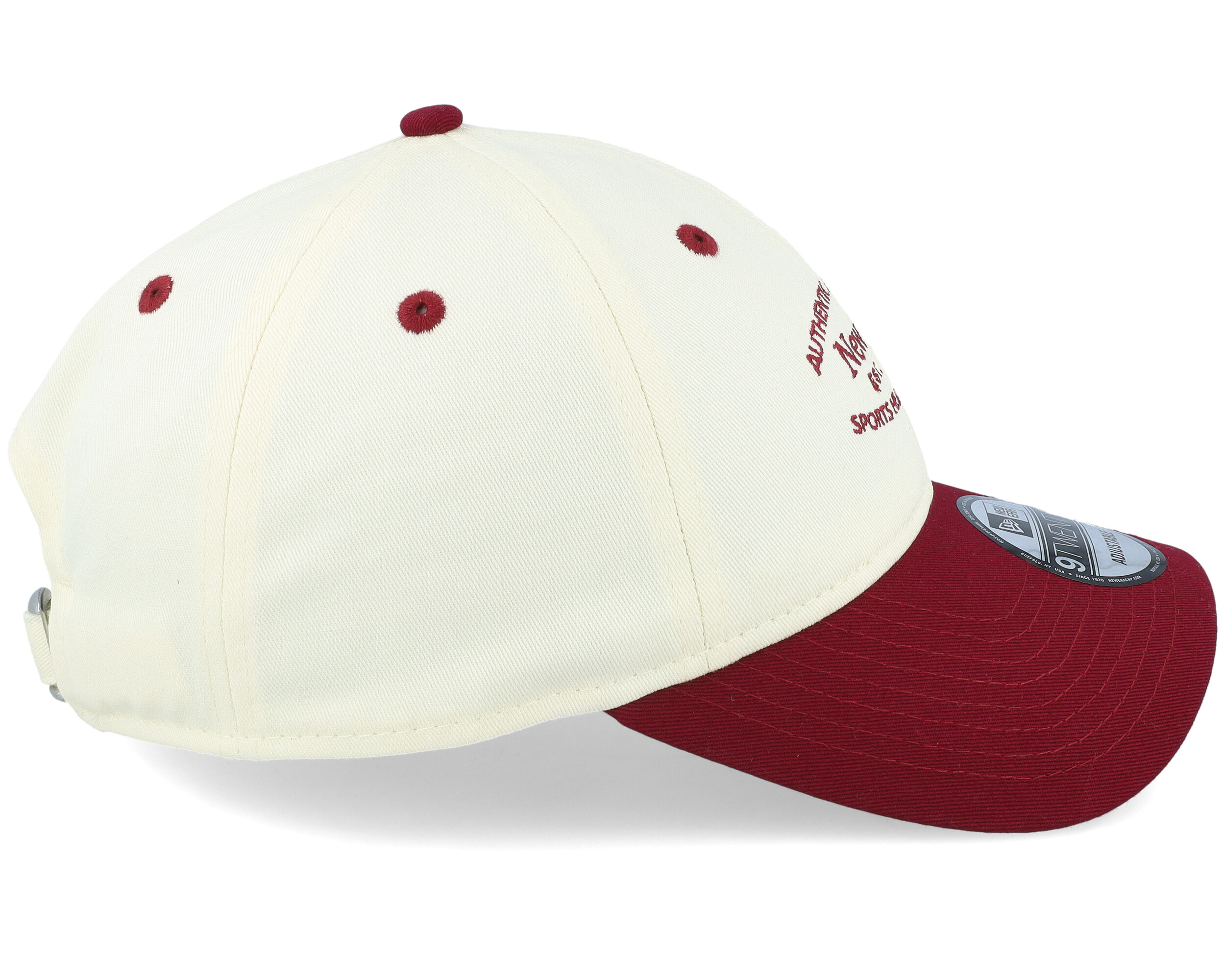 Contrast 9TWENTY White/Cardinal Dad Cap | Hatstoreworld.com