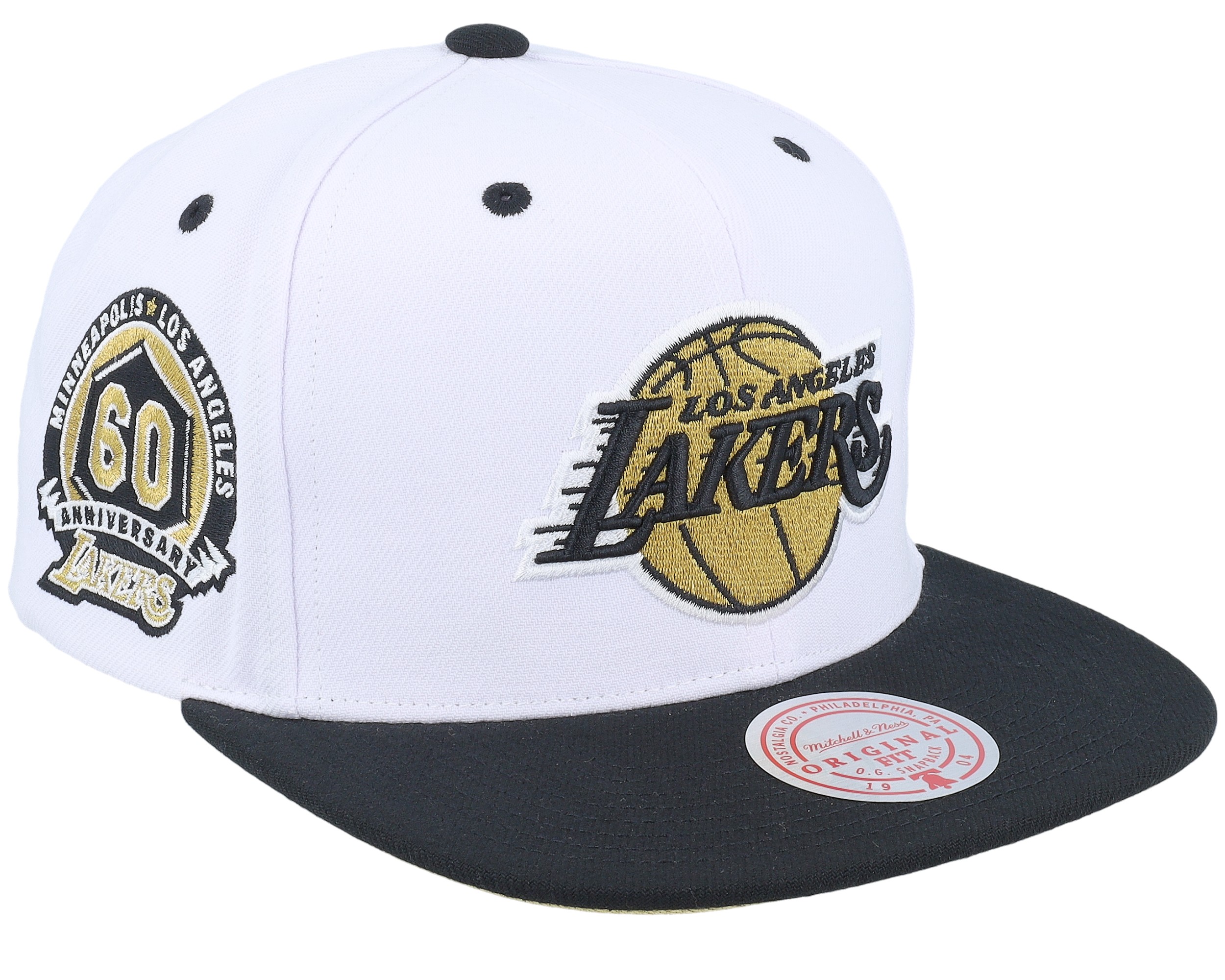 Los Angeles Lakers Mvp White/Black Snapback | Hatstoreworld.com