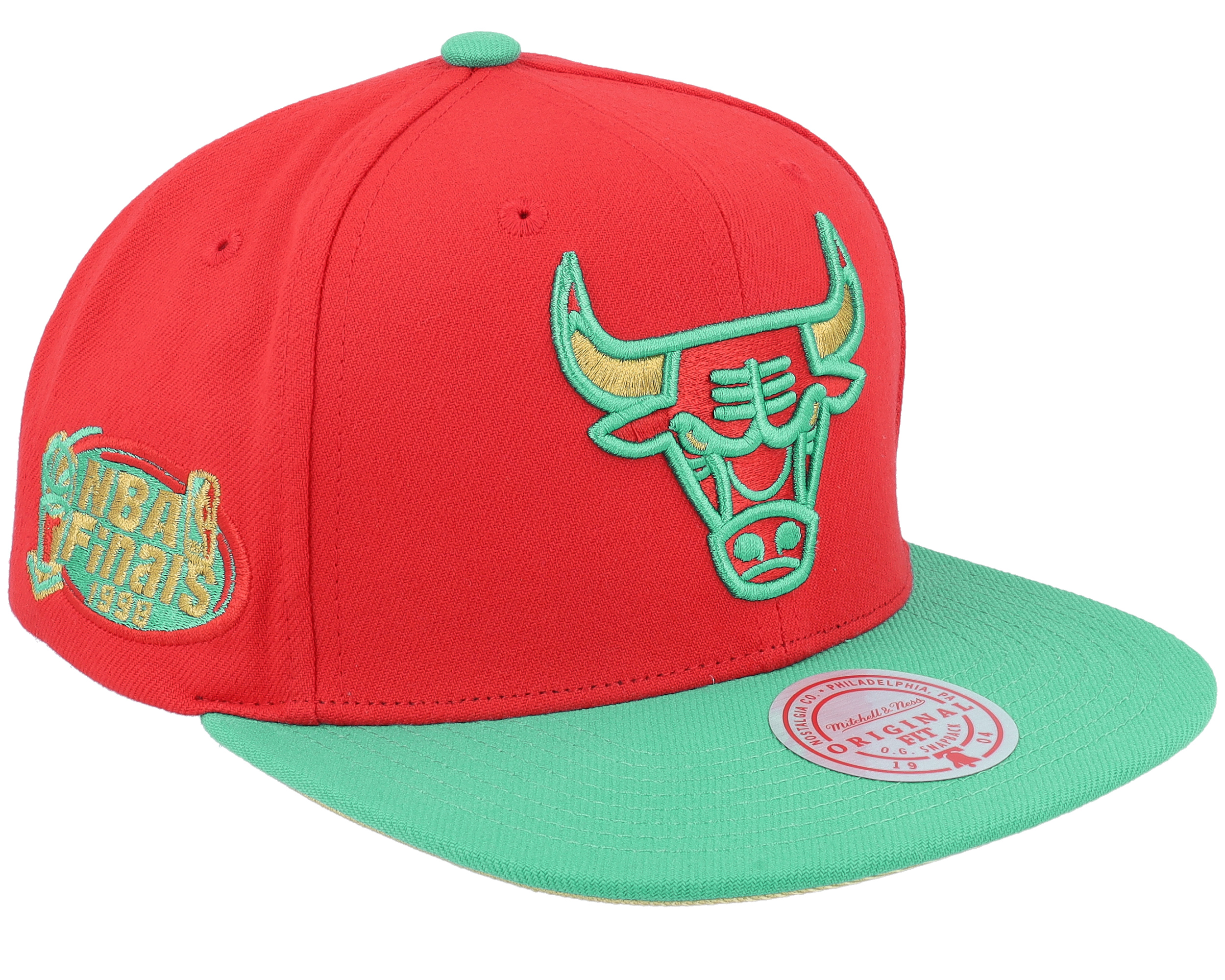 Chicago Bulls Mistletoe Red Snapback | Hatstoreworld.com