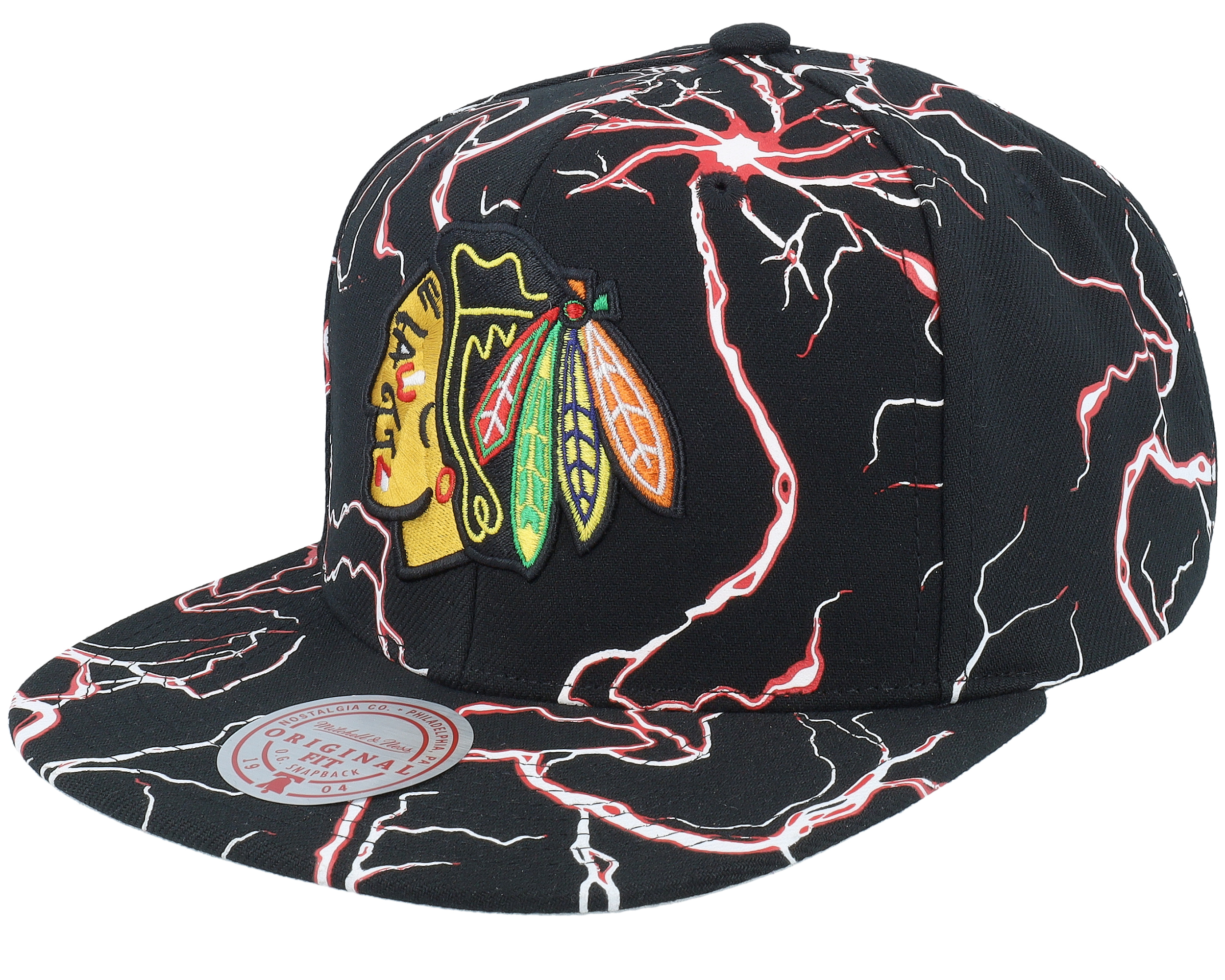 Chicago Blackhawks Storm Season Black Snapback | Hatstoreworld.com