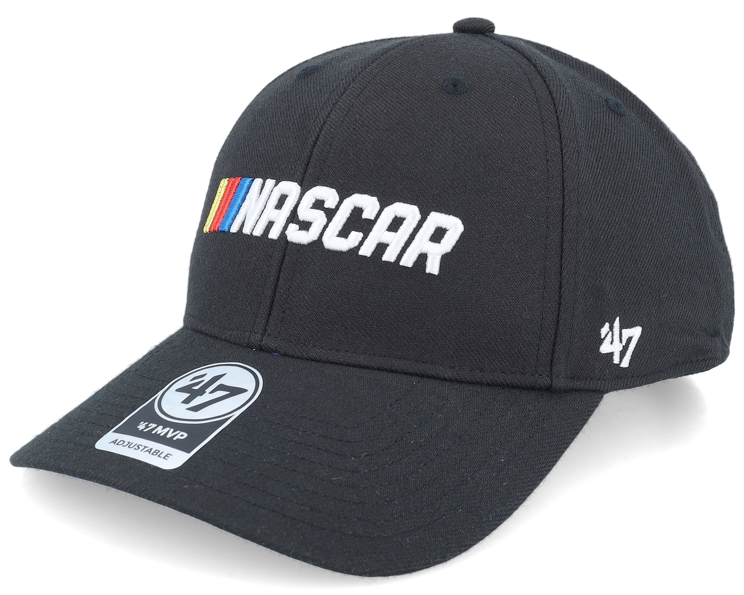 Nascar Ballpark 47 Mvp Cap Black Adjustable - 47 Brand | Hatstore.com