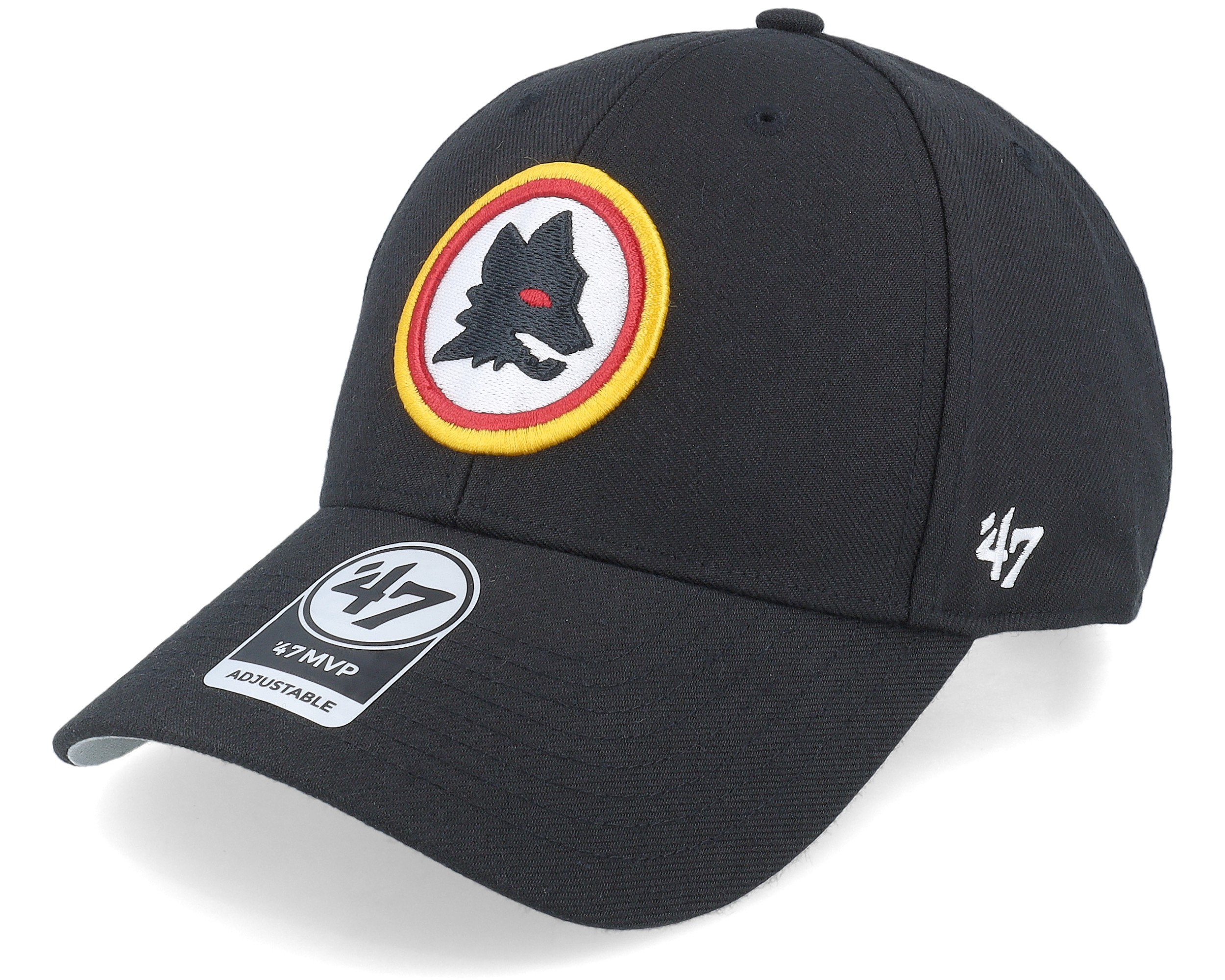 AS Roma Mvp Black Adjustable - 47 Brand cap | Hatstoreworld.com
