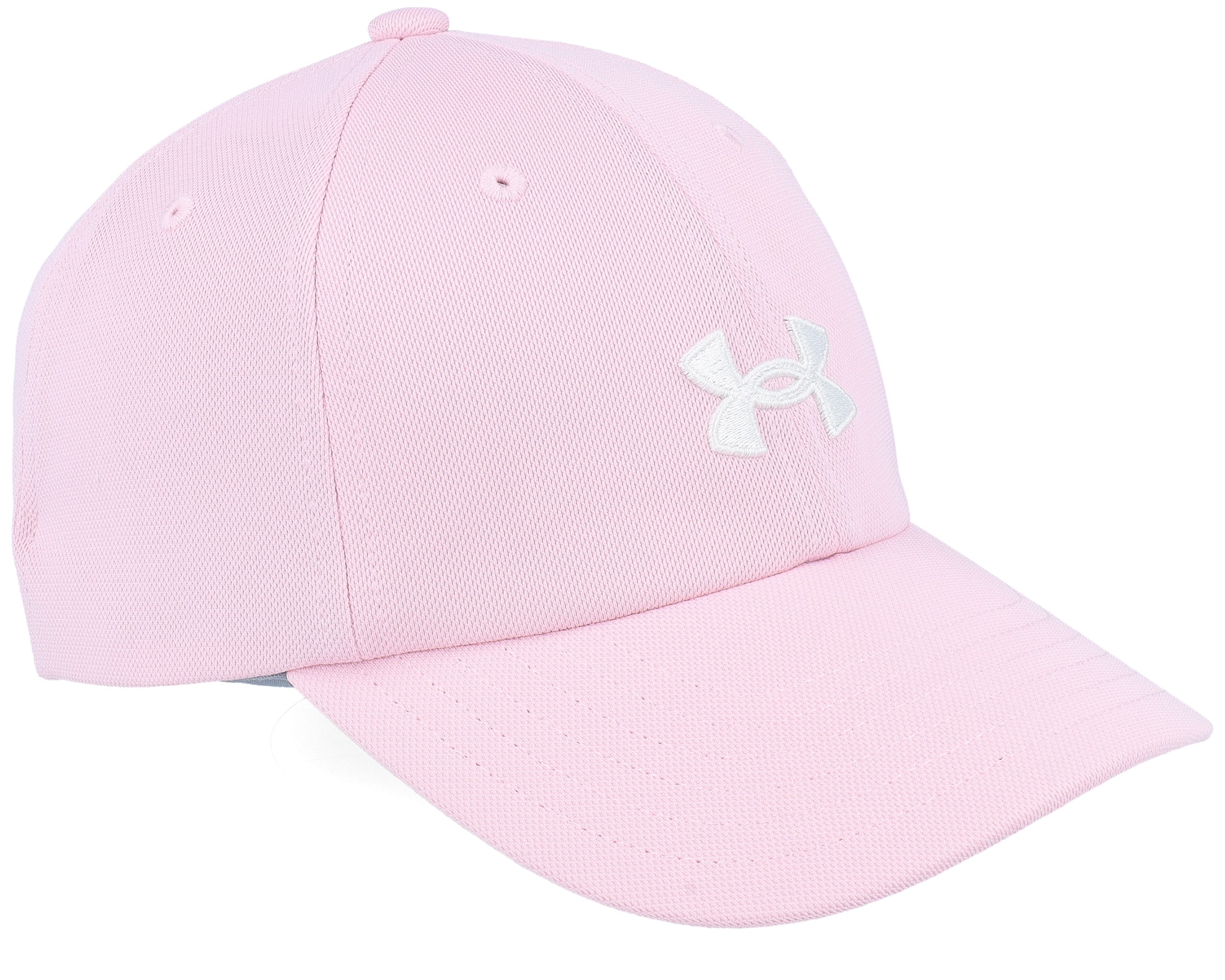 Kids Girl's Ua Blitzing Adj Prime Pink Dad Cap - Under Armour Cap ...