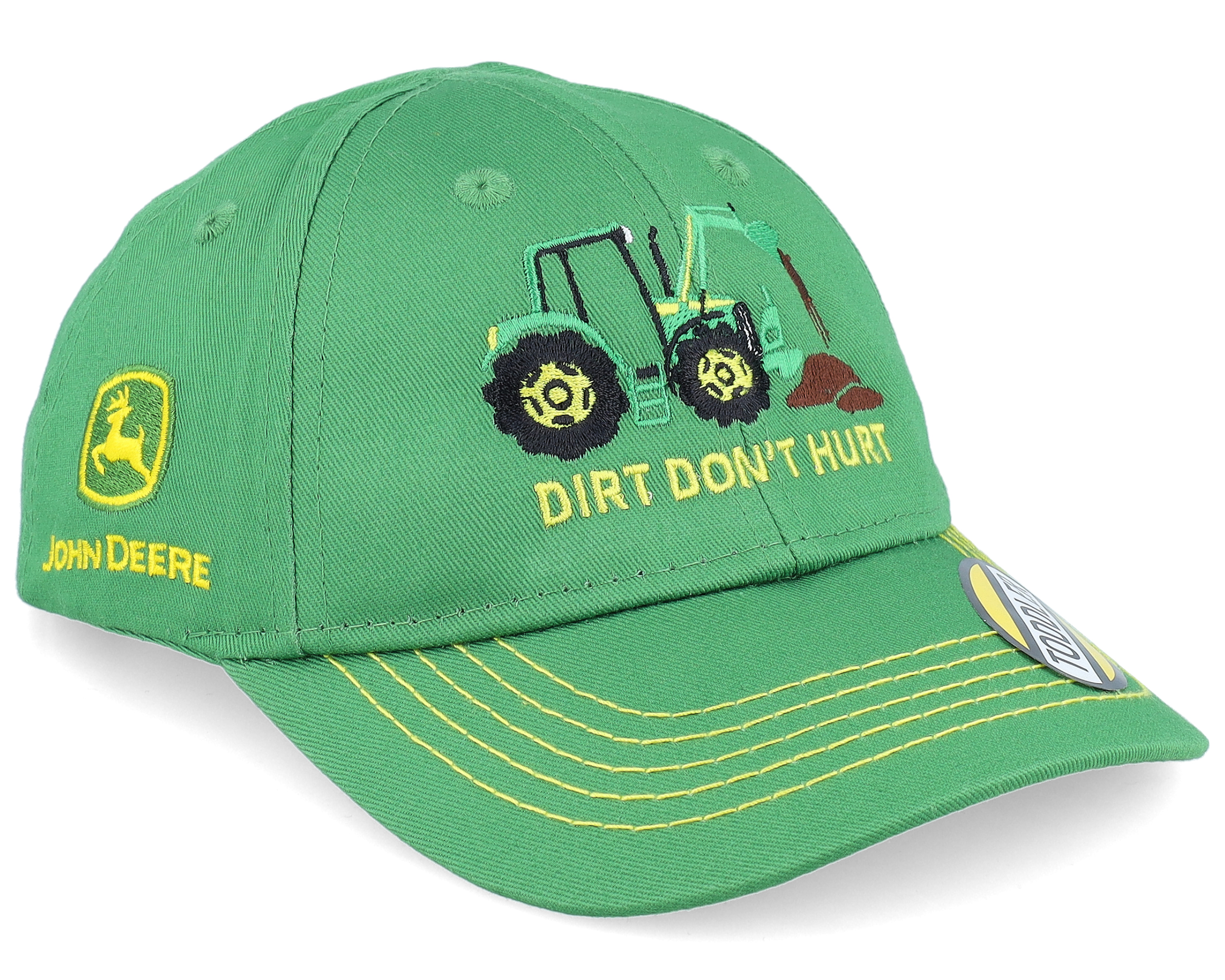 Kids Dirt Don't Hurt Green Adjustable | Hatstoreworld.com