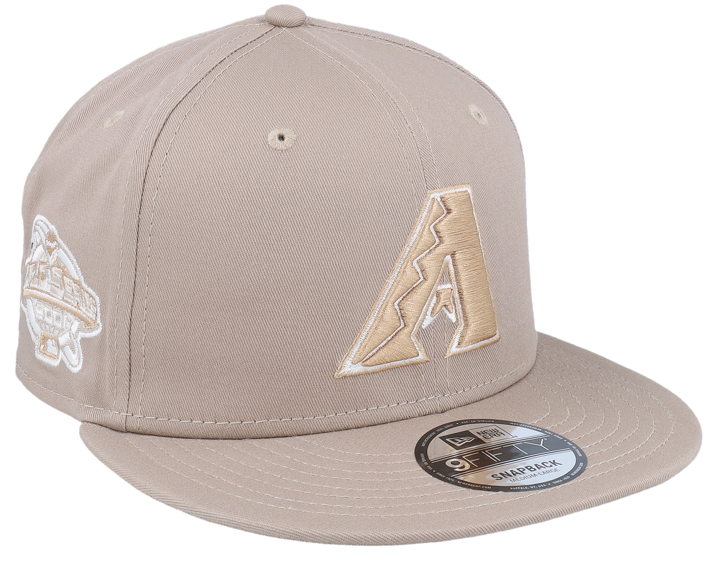 Arizona Diamondbacks MLB Patch 9FIFTY Stone Snapback | Hatstoreworld.com