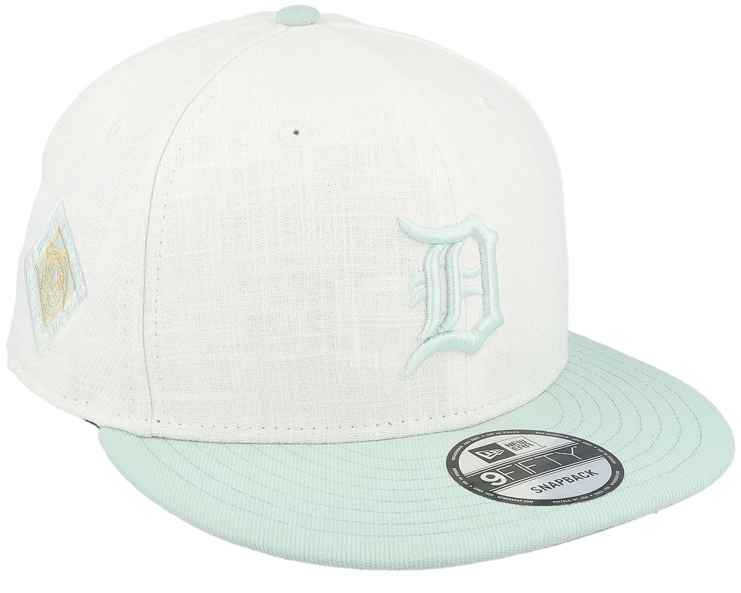 Detroit Tigers Minty Breeze 9FIFTY White/Mint Snapback | Hatstoreworld.com