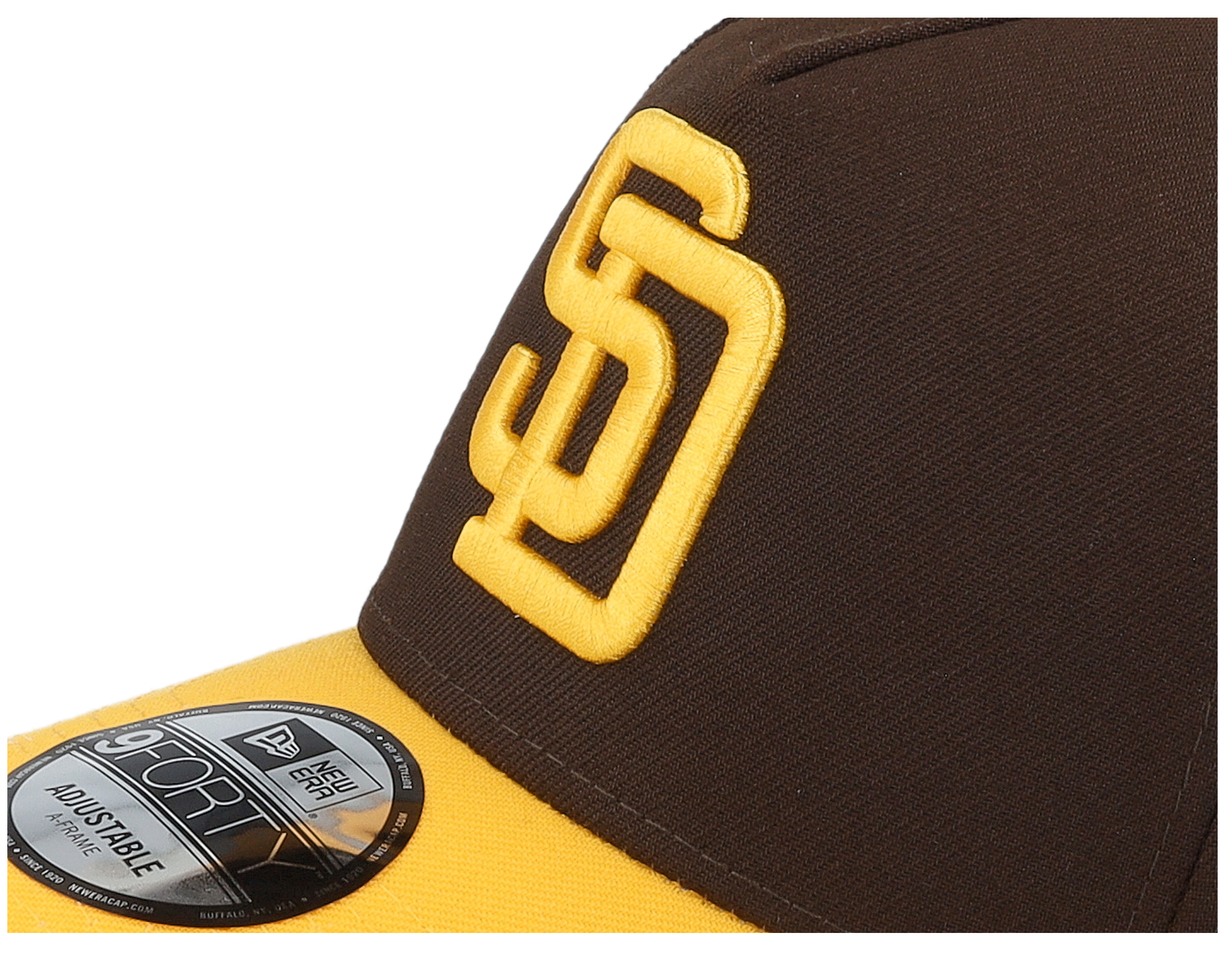 Hatstore Exclusive x San Diego Padres Color Clash 9FORTY Burnt Wood ...