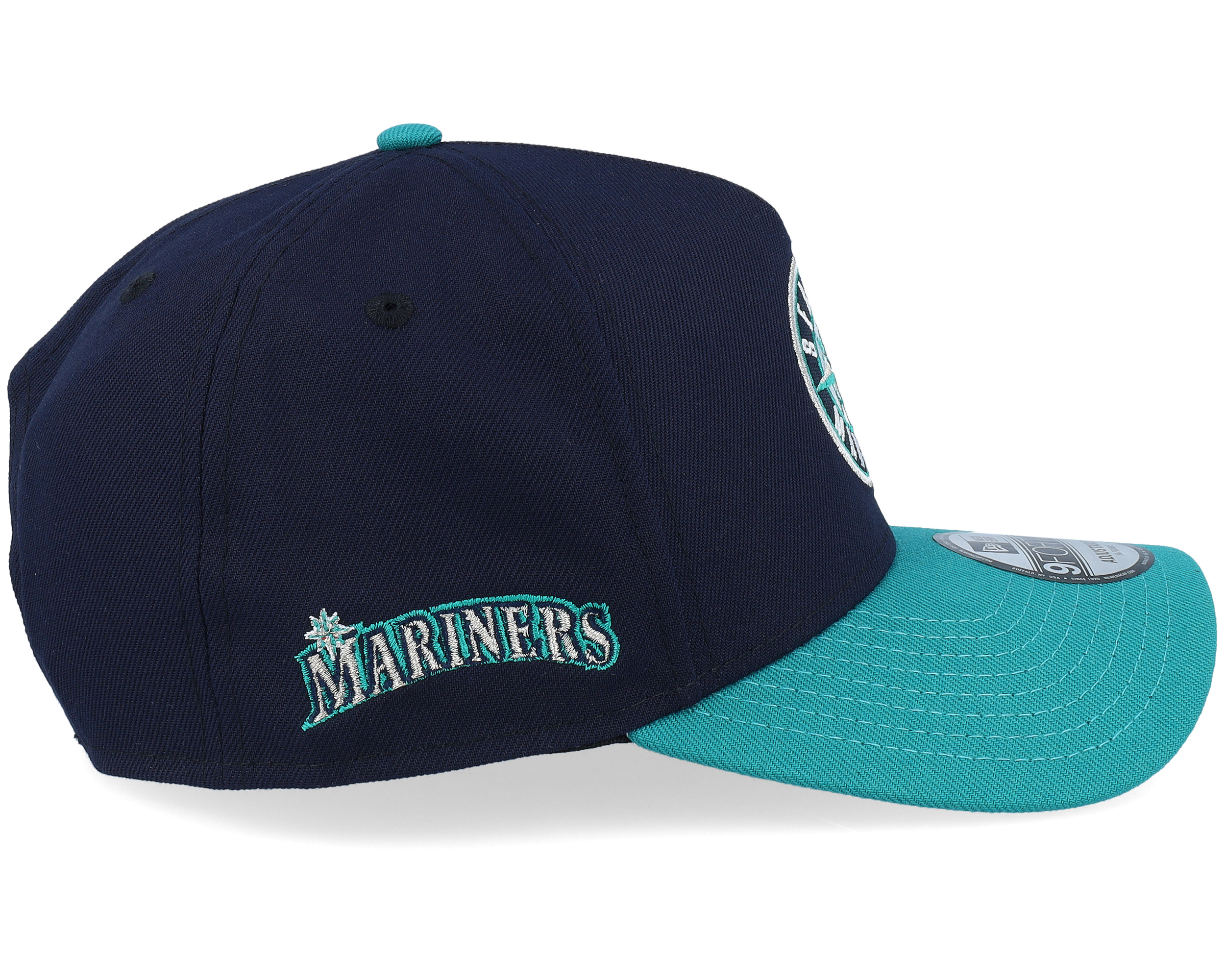Seattle Mariners Color Clash 9FORTY Navy/Nautic Green A-frame ...