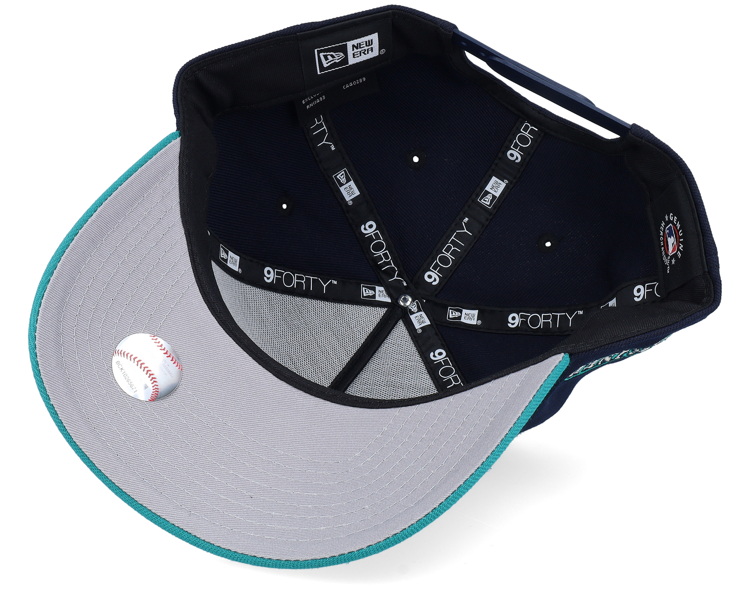 Seattle Mariners Color Clash 9FORTY Navy/Nautic Green A-frame ...