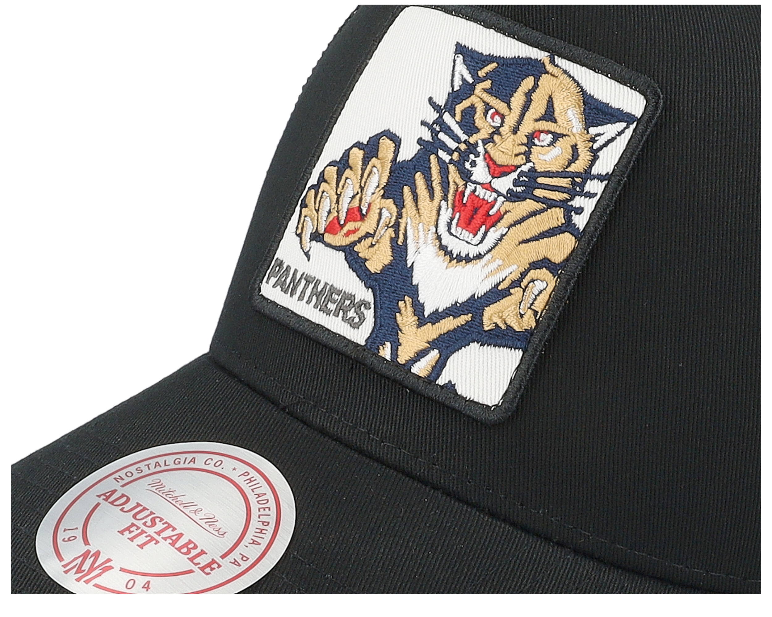 Hatstore Exclusive x Florida Panthers In Your Face Black Trucker ...