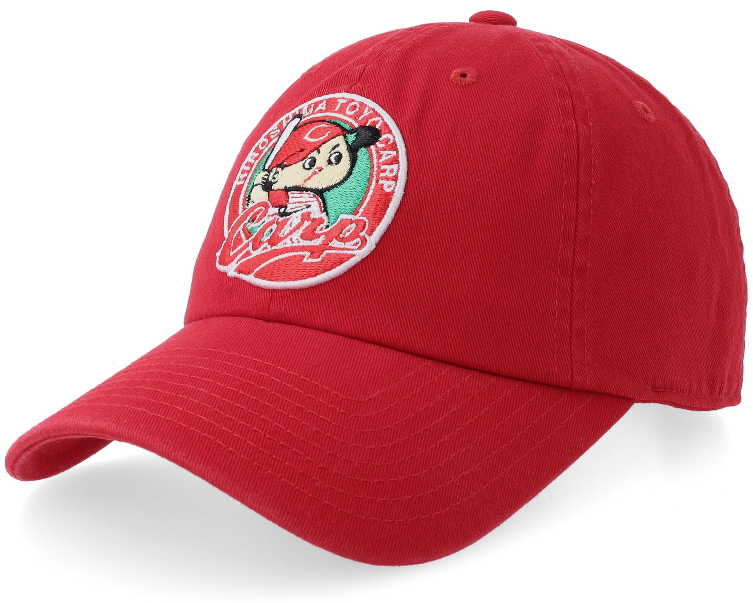 Hiroshima Carp Ballpark Red Dad Cap | Hatstoreworld.com