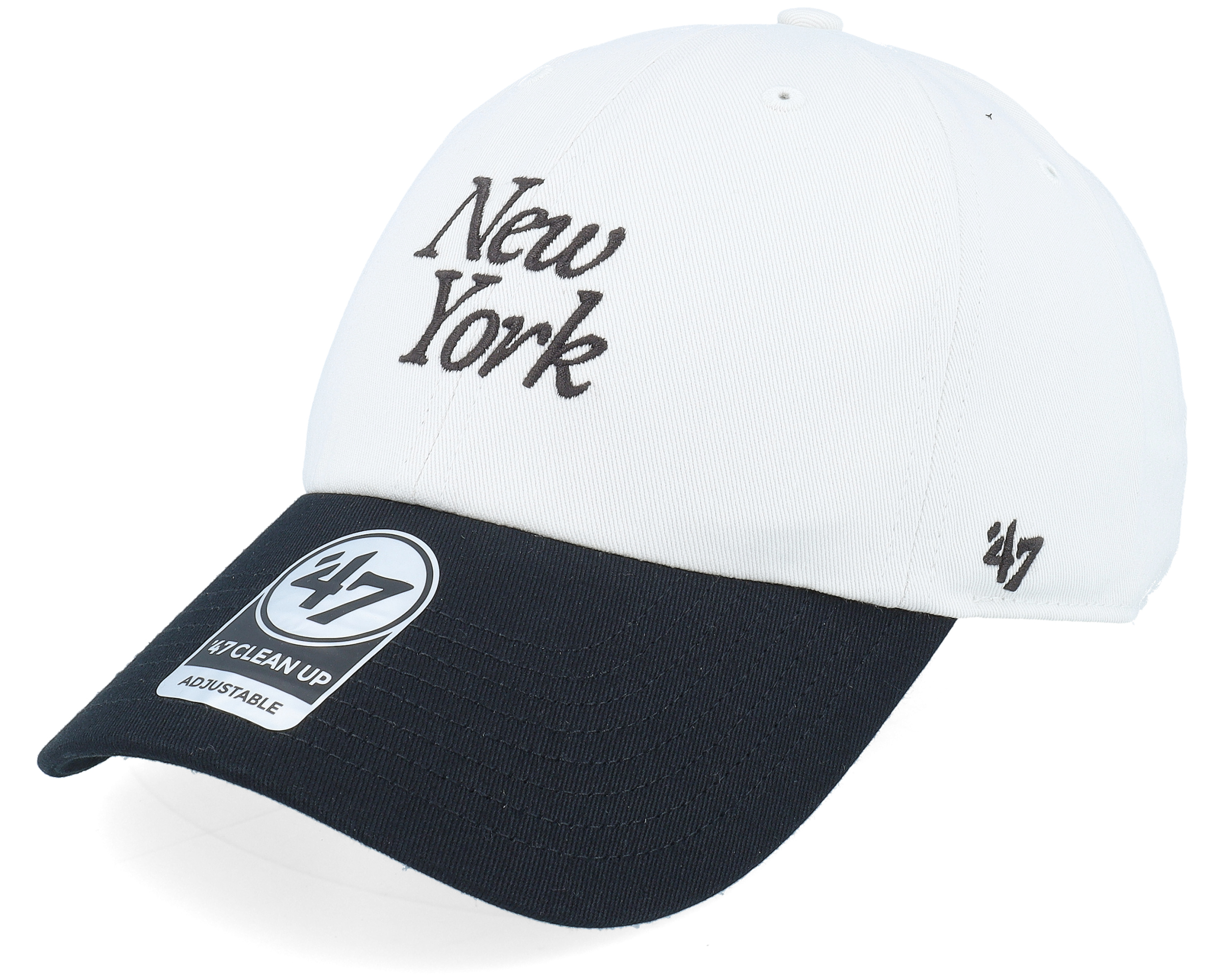 New York Yankees MLB Script Tt 47 Cleanup Stone/Black Dad Cap - 47 ...