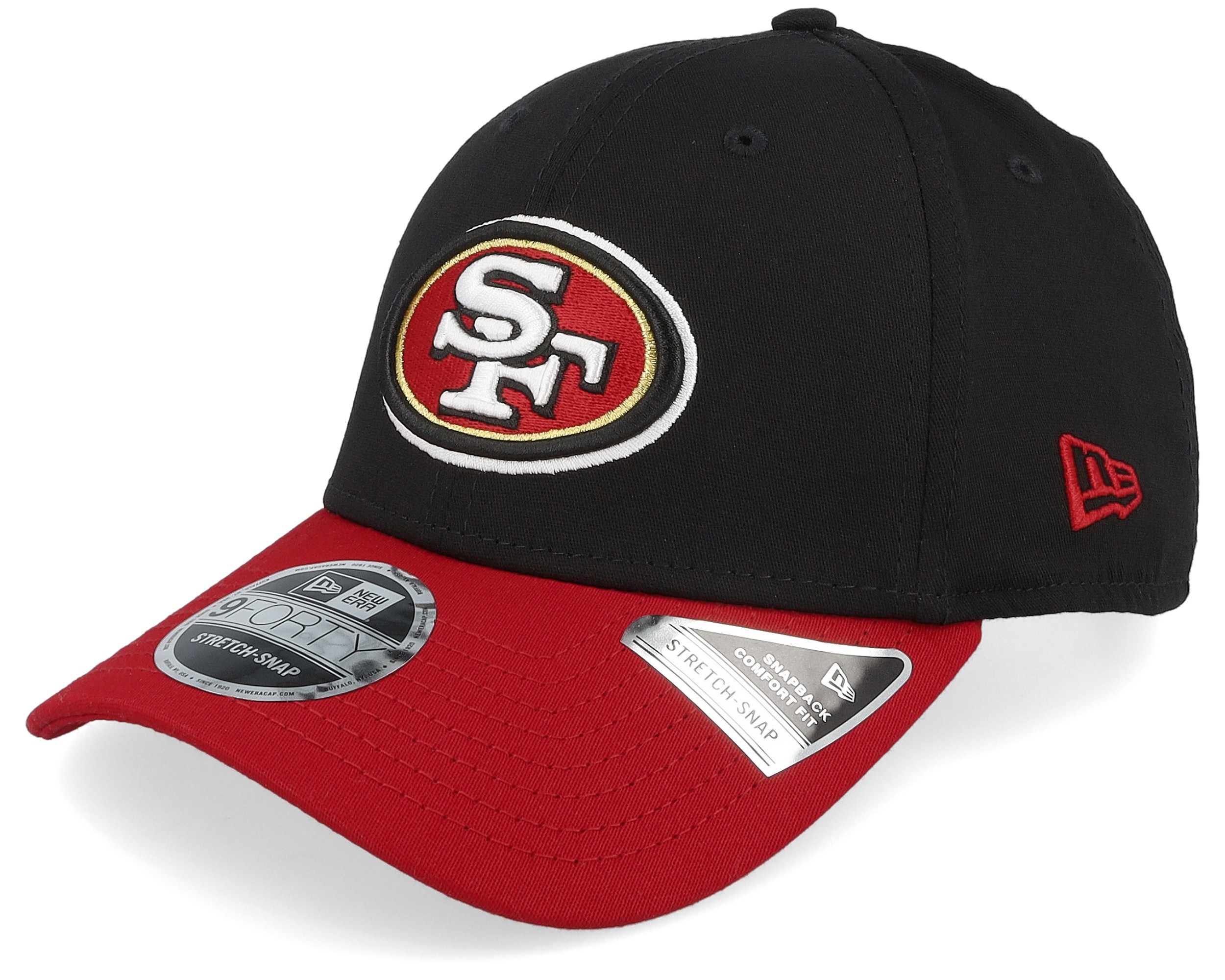 San Francisco 49ers NFL 9FORTY Black/Red Adjustable - New Era Mũ lưỡi ...